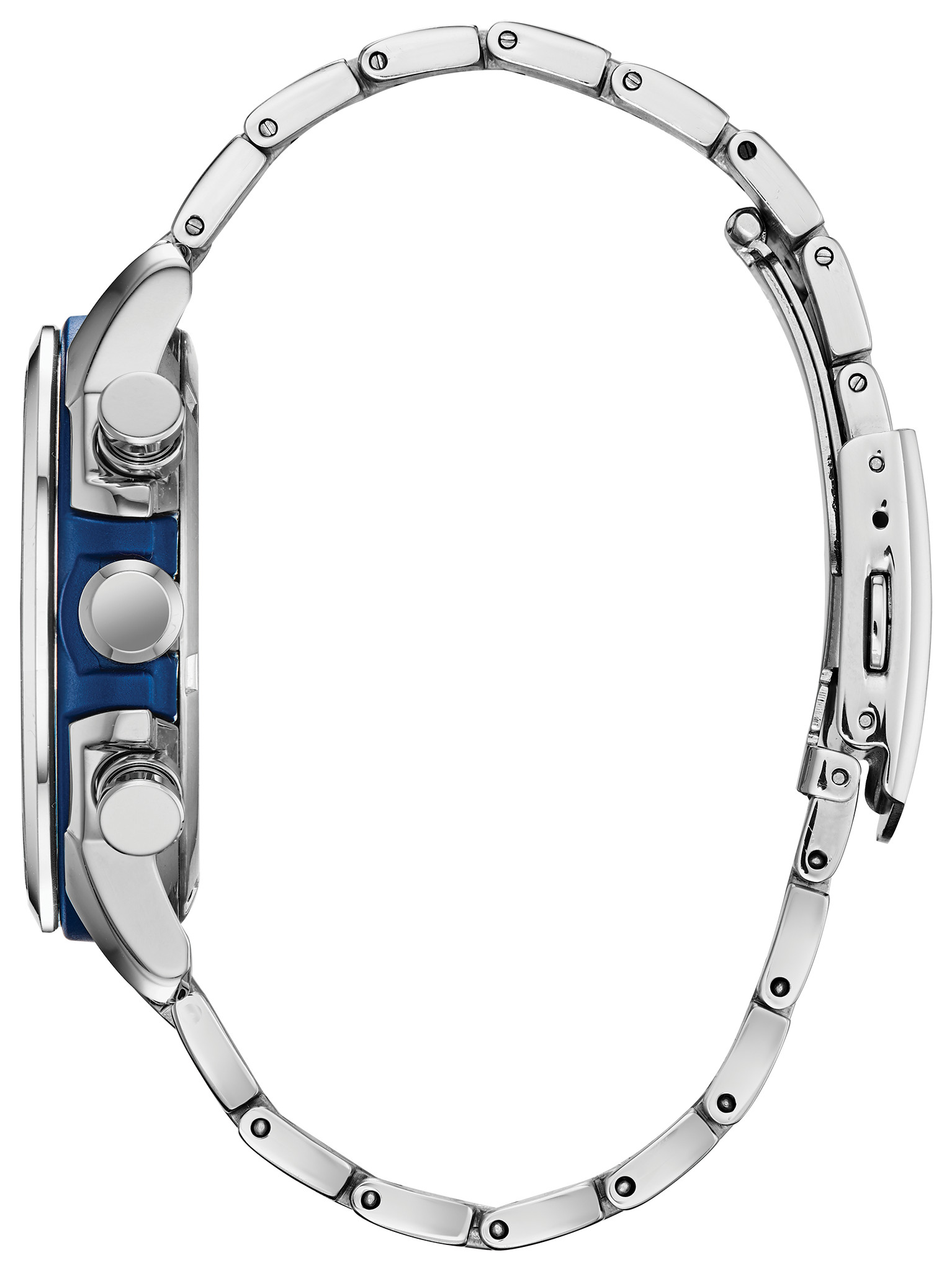 Citizen Spider-Man Eco-Drive Blue Dial Stainless Steel Watch | CITIZEN