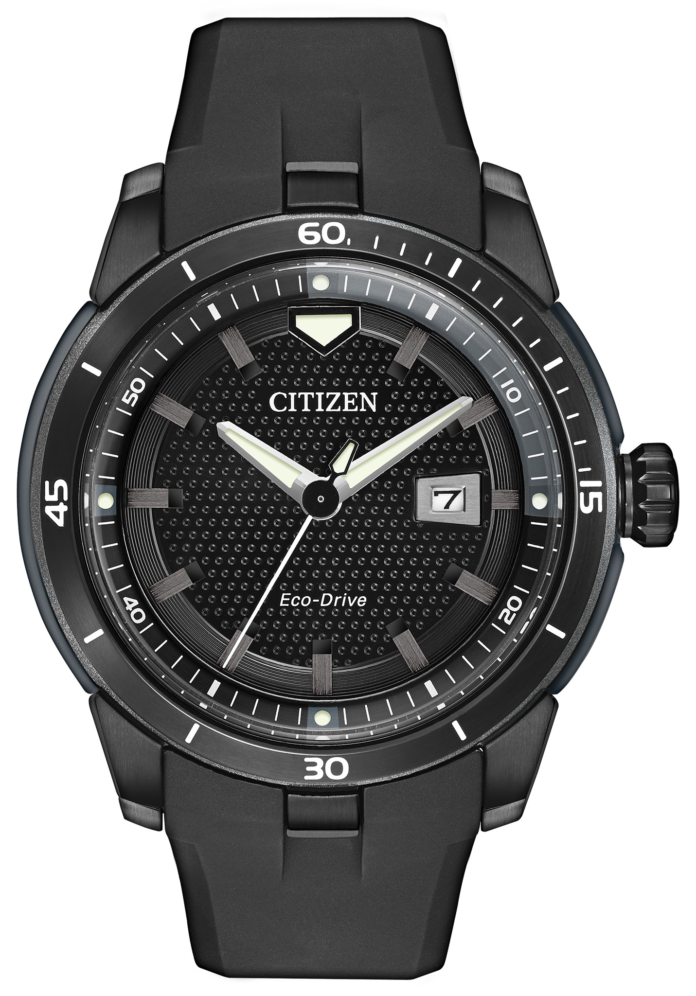 Ecosphere Black Dial Polyurethane Strap AW1477-15E | CITIZEN
