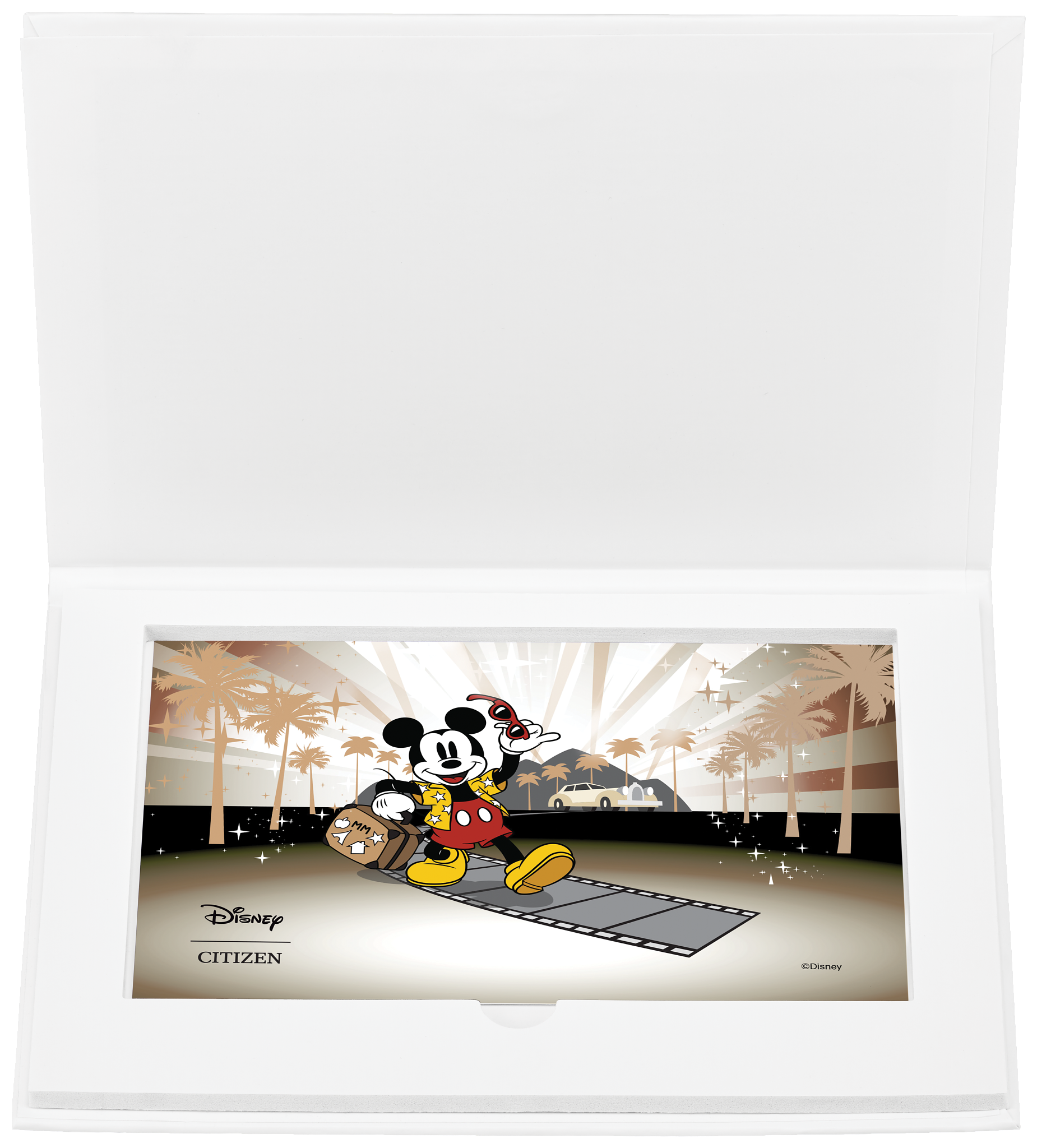 Disney Mickey Mouse Journey Postcards Dial GWP-DIS25CRDS | CITIZEN