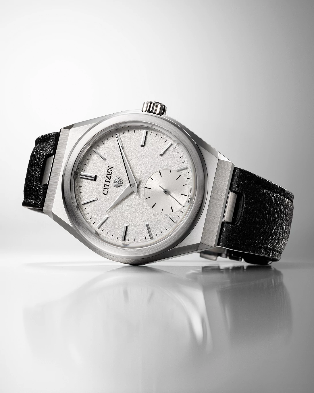 The CITIZEN Caliber 0200 White Dial Leather Strap NC0210-11A | CITIZEN