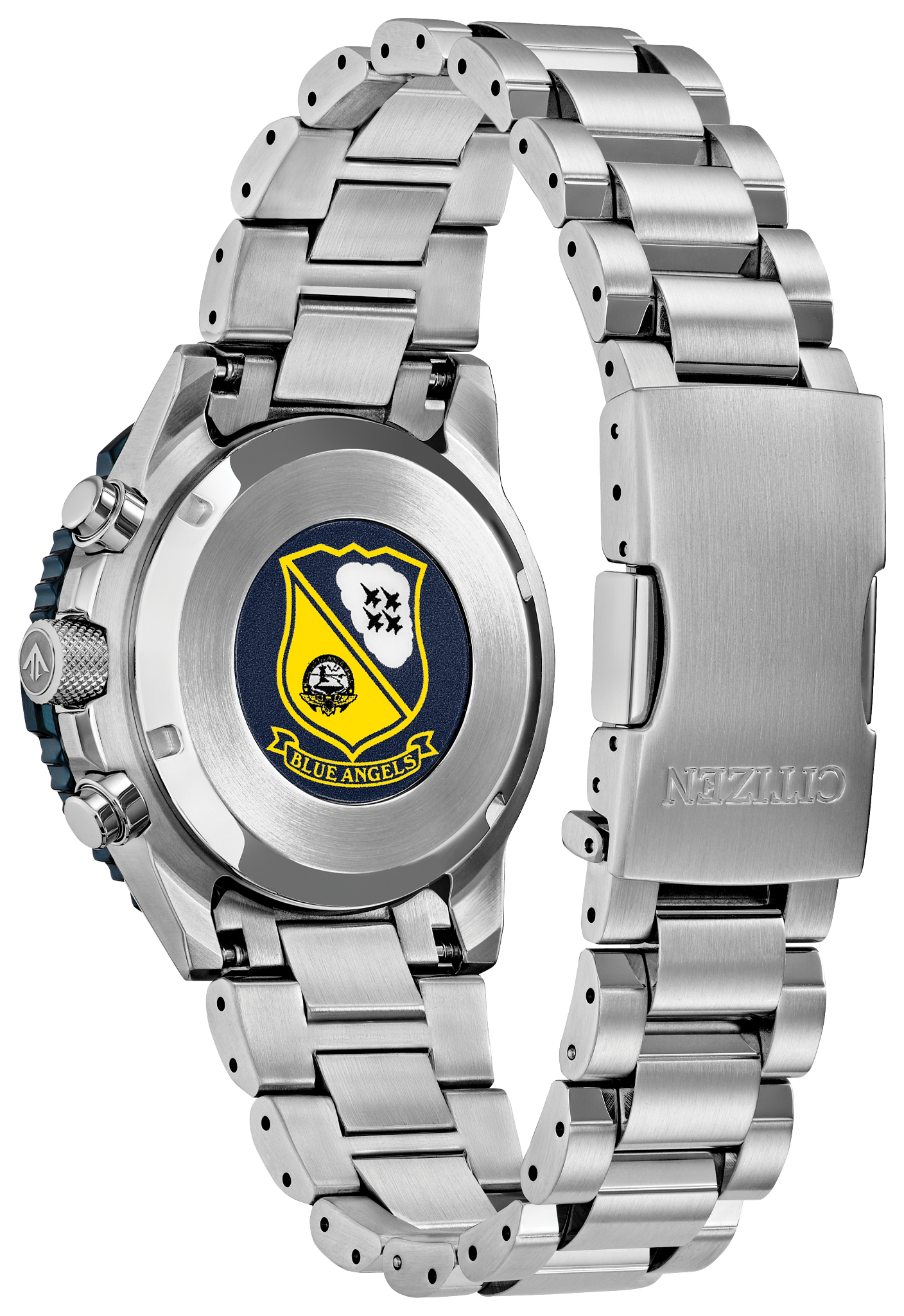 Promaster Navihawk Blue Dial Stainless Steel Bracelet CA4667-53L | CITIZEN