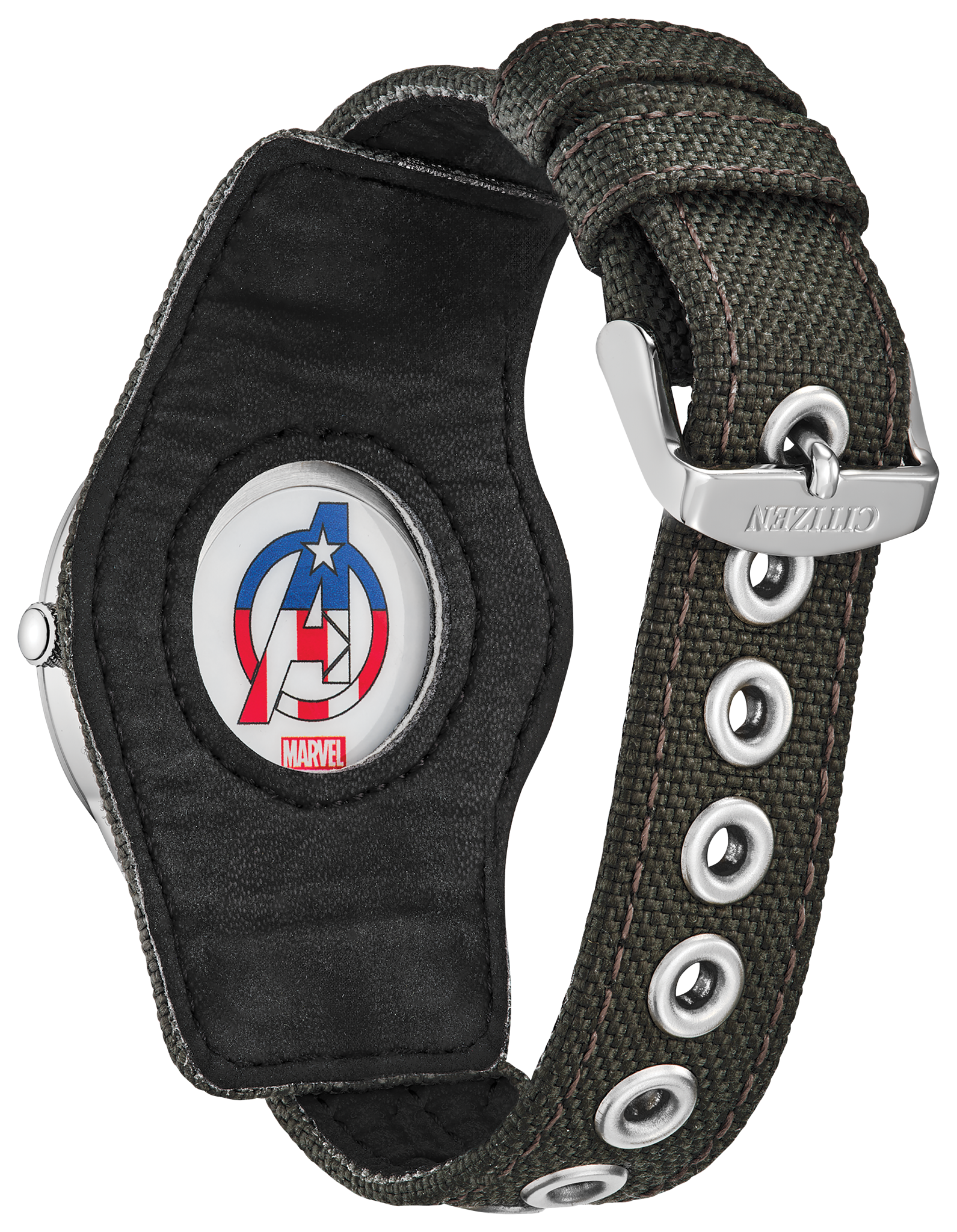 Captain America Forever Black Dial CORDURA® Strap BV1140-00W | CITIZEN