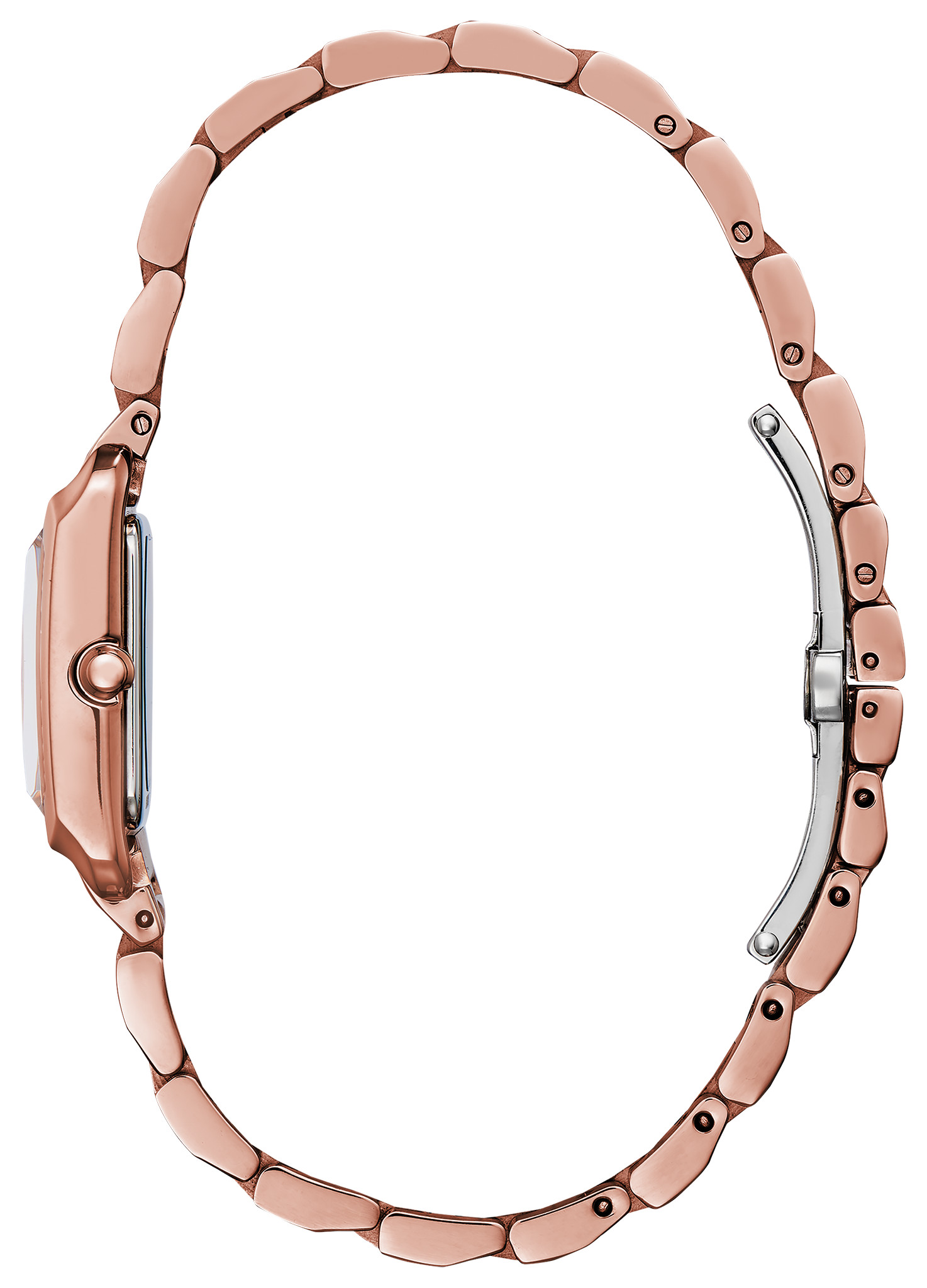 Citizen L Ladies Eco-Drive White Dial Pink Watch | CITIZEN