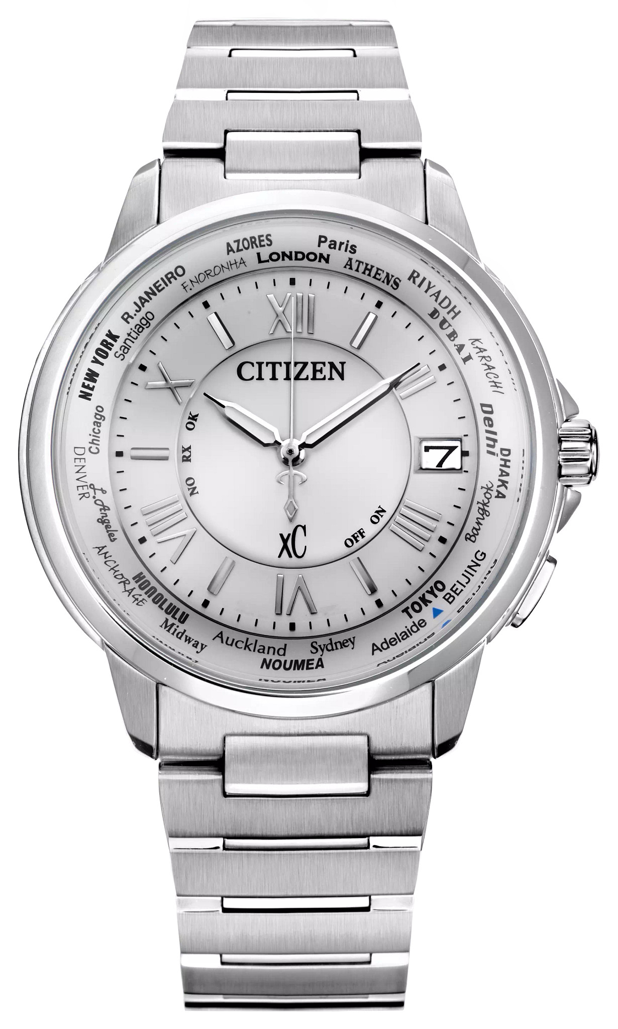 Citizen xC White Dial Stainless Steel Bracelet CB1020-54A | CITIZEN