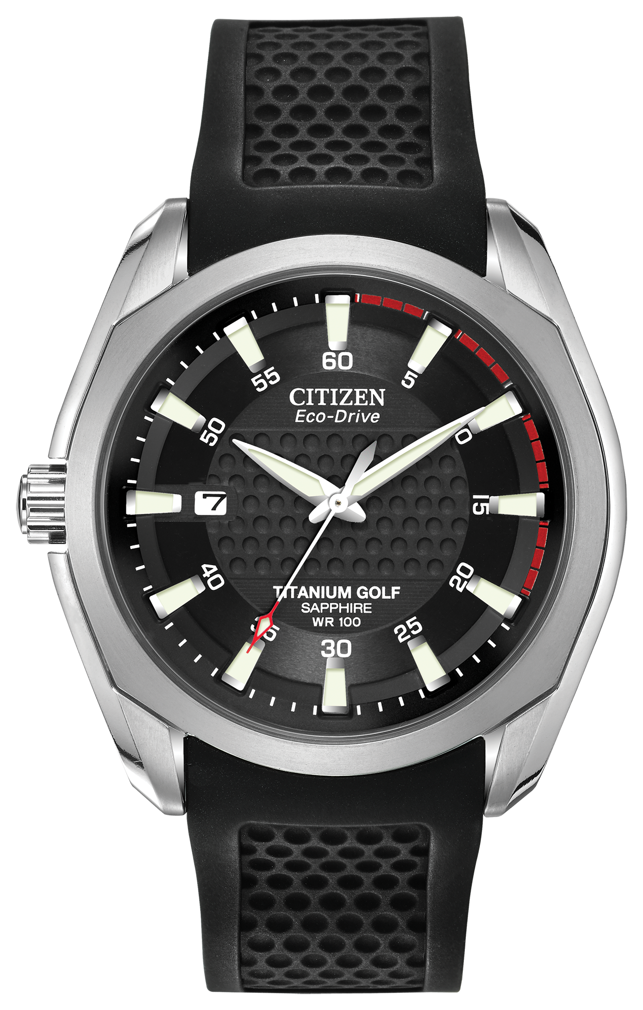 Citizen titanium golf watch online