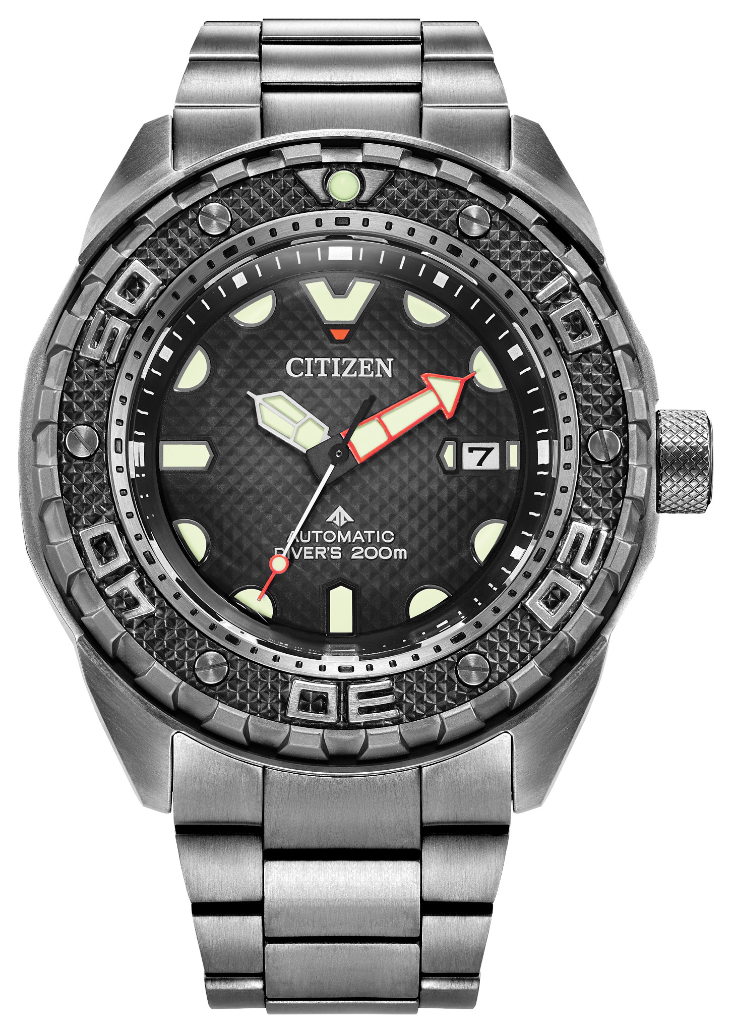 Promaster Dive Automatic Black Dial Super Titanium Bracelet NB6004-83E ...