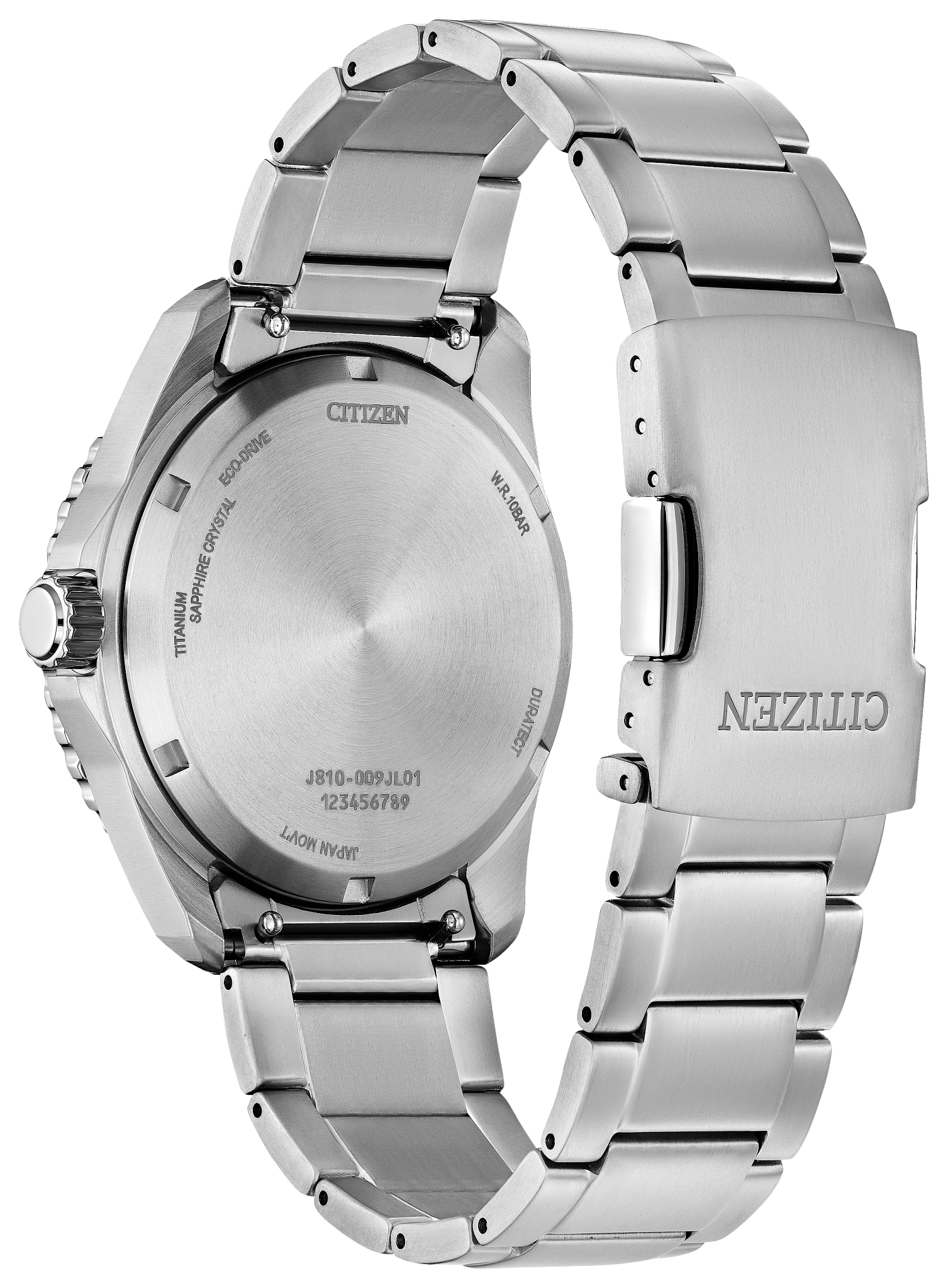 Brycen Orange Dial Super Titanium Bracelet AW1840-50X | CITIZEN