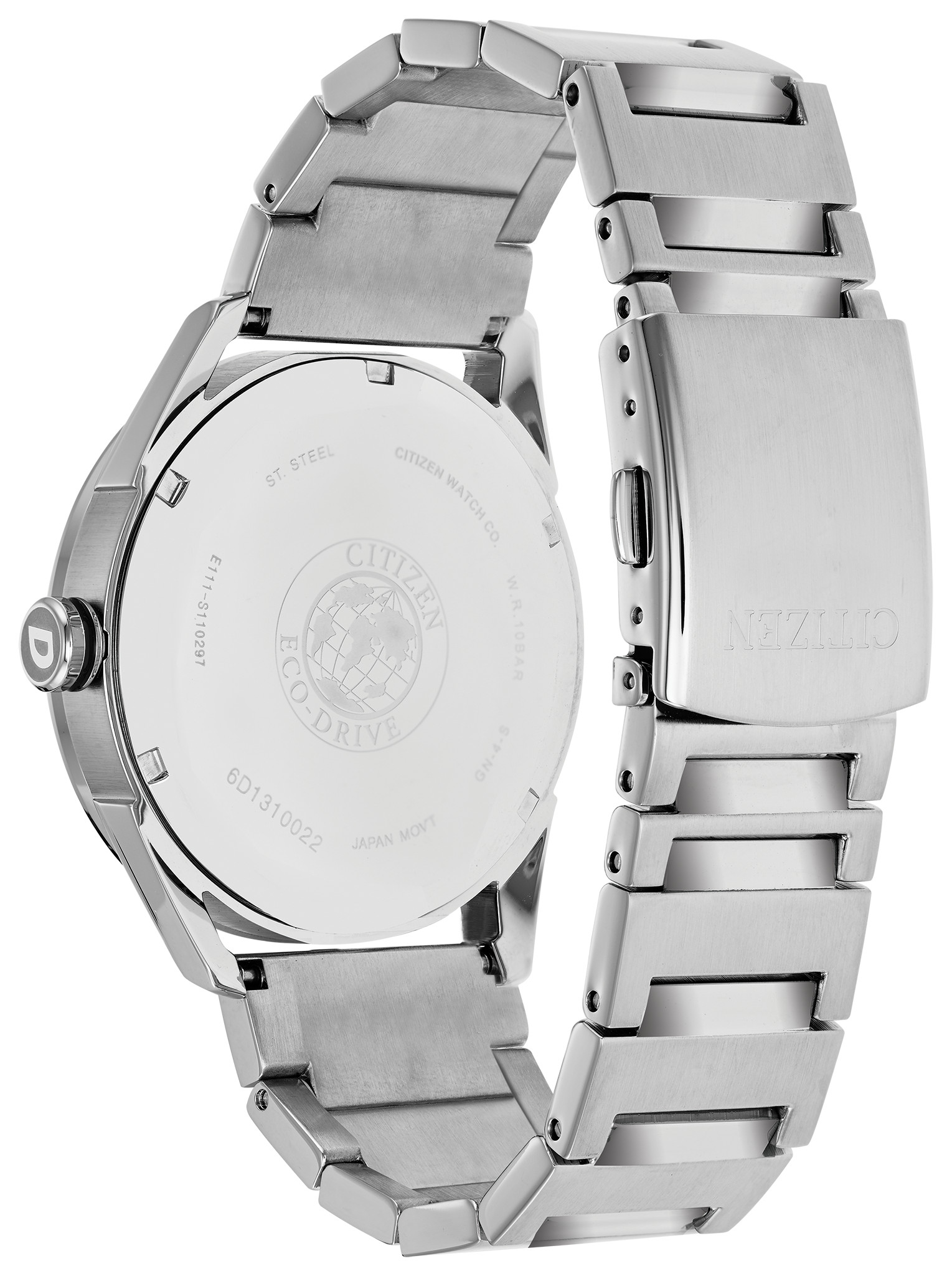 CTO - Men's Eco-Drive BM6991-52H Stainless Steel Grey Watch | CITIZEN