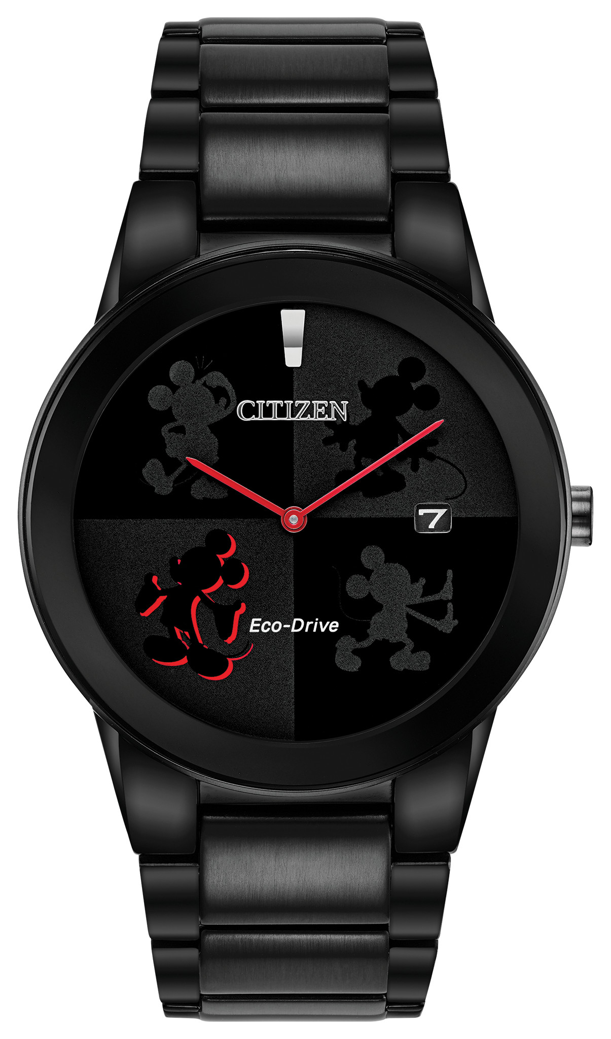 Citizen Mickey Mouse Men's Eco-Drive Black Watch | CITIZEN