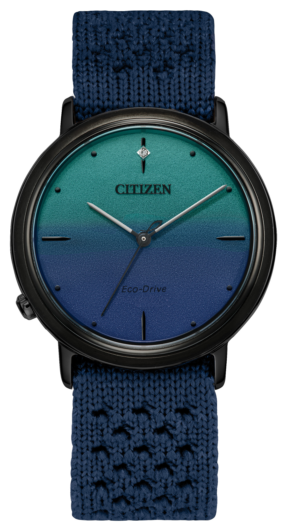 Ecosphere Blue Dial Eco-Pet Substainable Nylon Strap EM1005-00L | CITIZEN