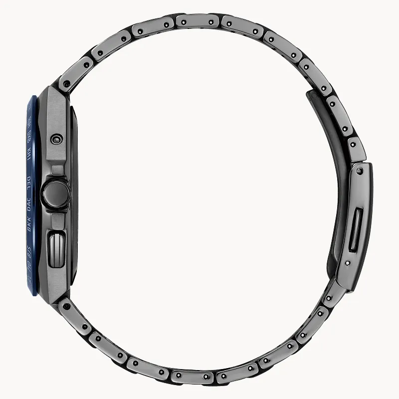 ATTESA Black Dial Super Titanium Bracelet CB0217-71E | CITIZEN ATTESA Black Dial Super Titanium Bracelet CB0217-71E | CITIZEN