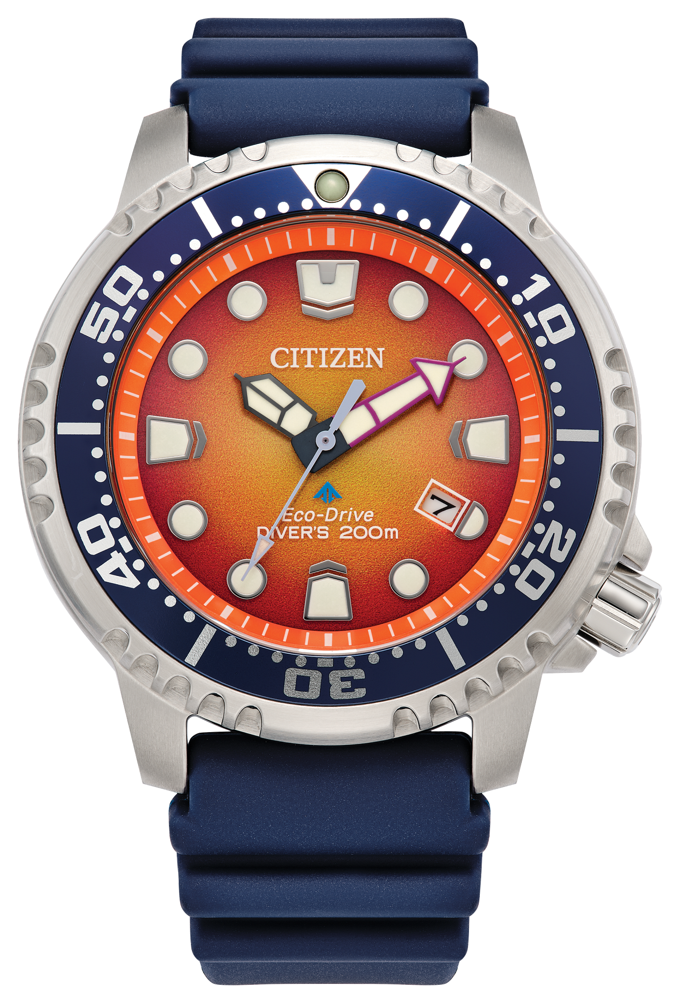 Promaster Dive Orange Dial Polyurethane Strap BN0169-03X | CITIZEN