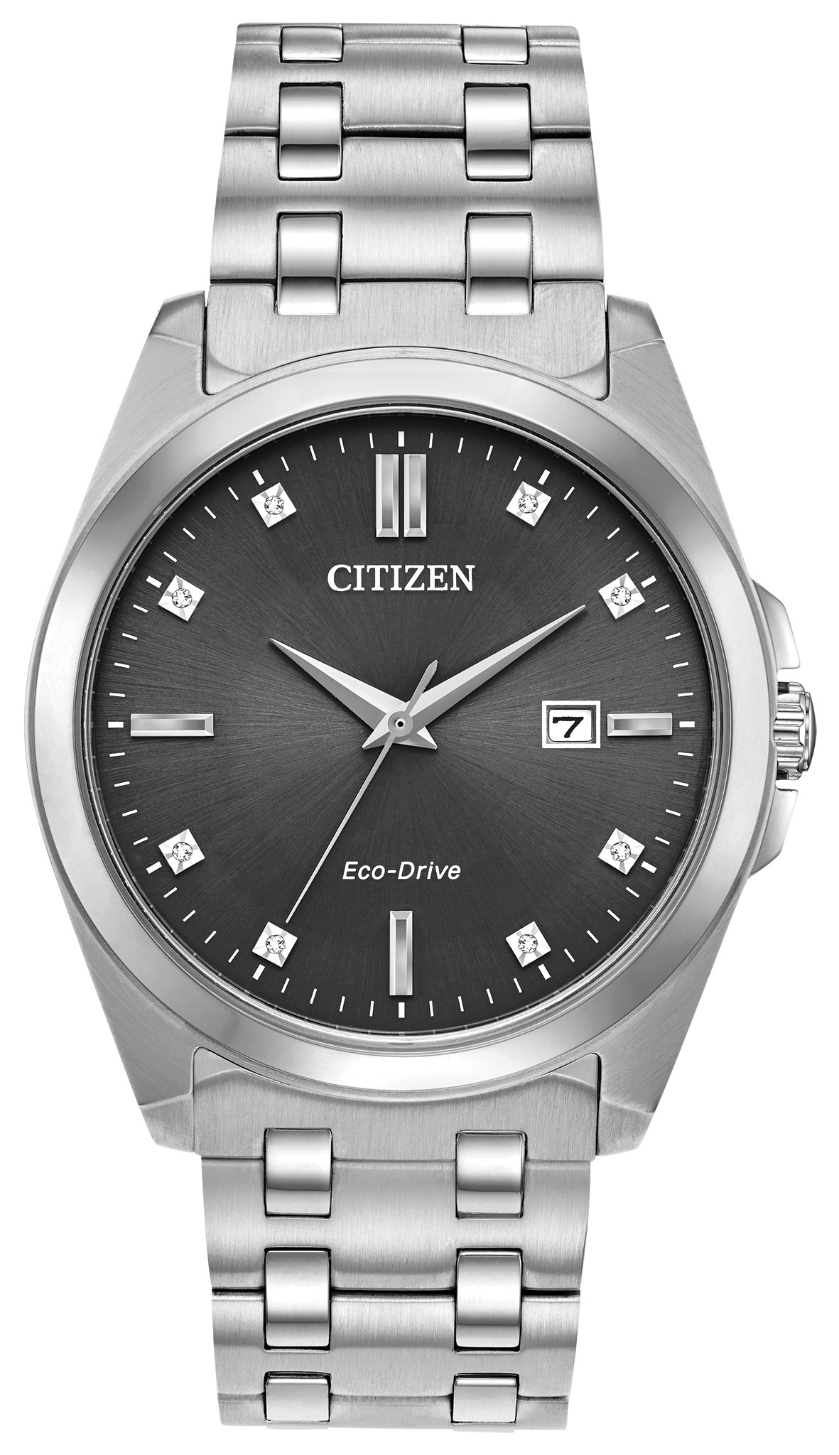 Citizen Corso Eco-Drive Gray Dial Stainless Steel Watch | CITIZEN