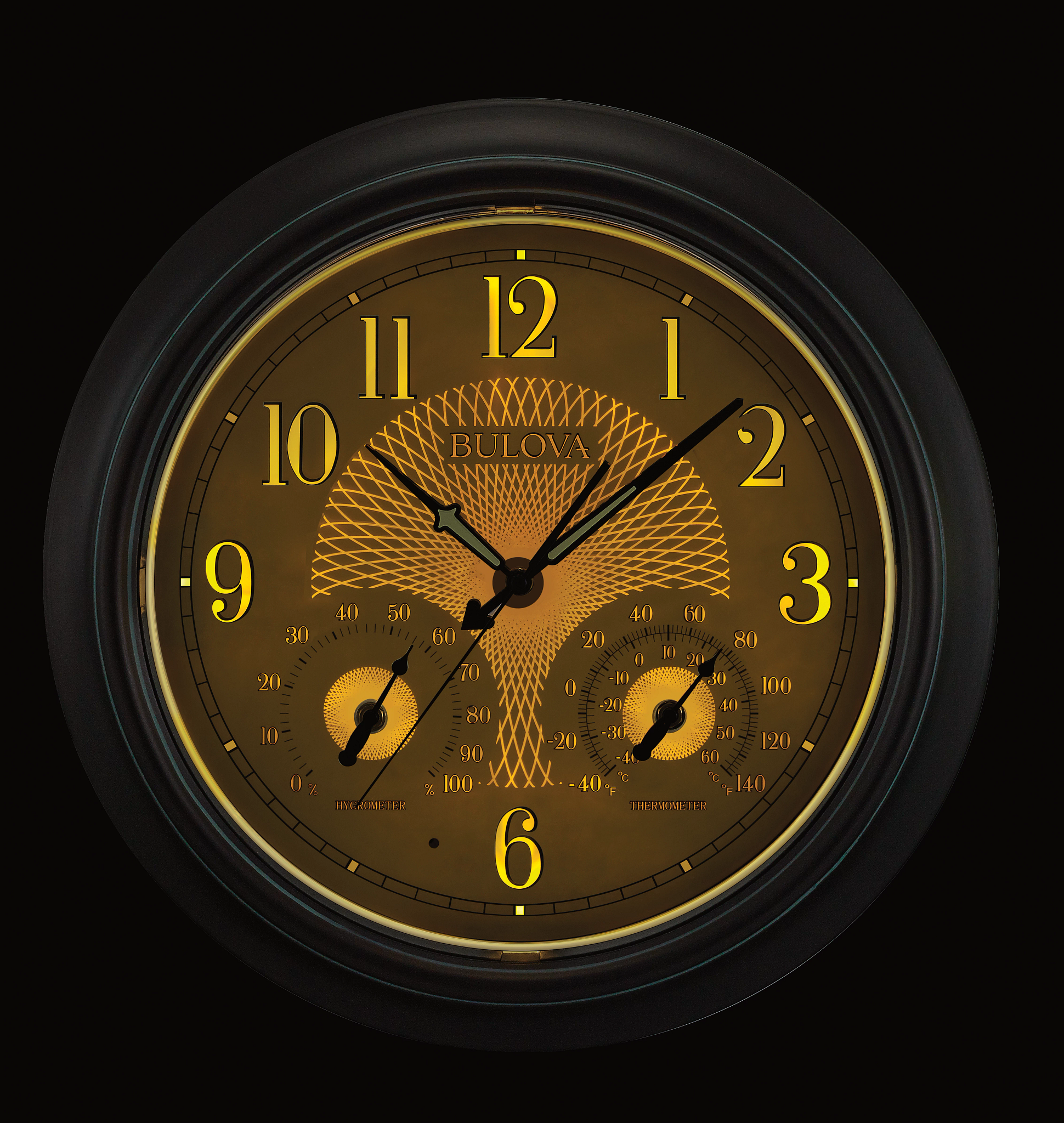 C4813 Weather Master 18" Diameter Clock | Bulova