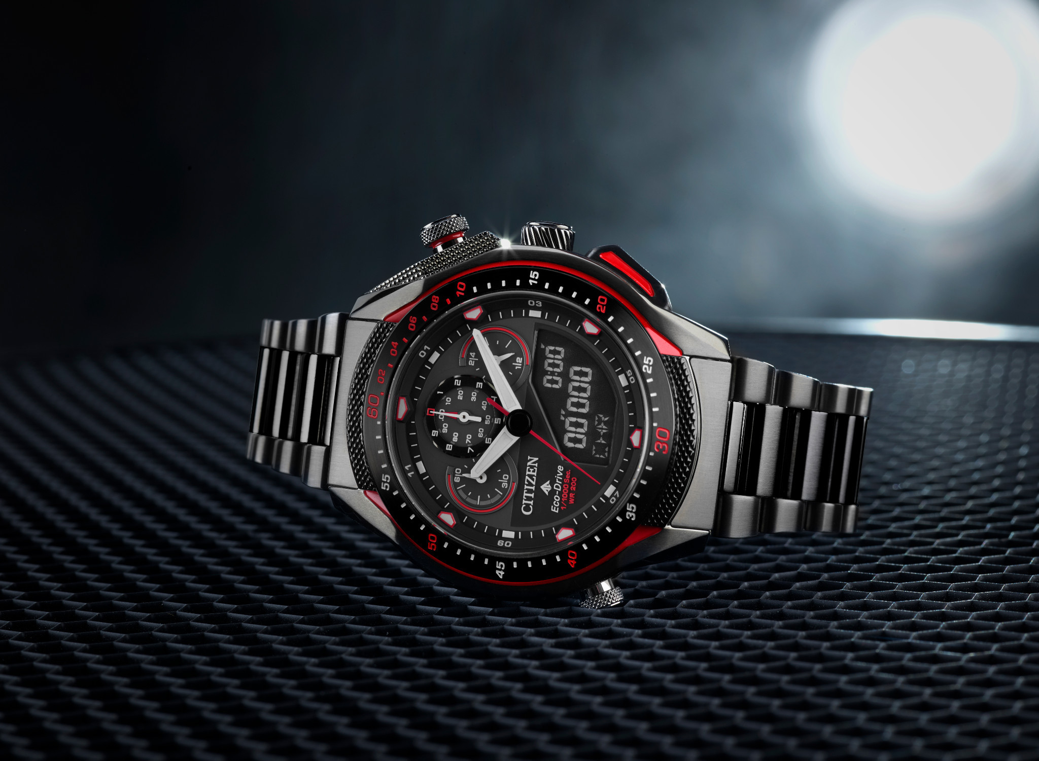 Citizen Promaster SST Eco-Drive Grey Black Dial Watch | CITIZEN