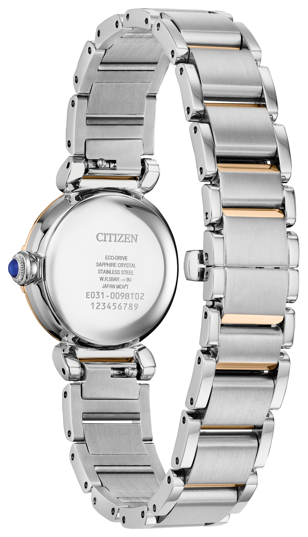 Citizen L Mae White Dial Stainless Steel Bracelet EM1136-87D | CITIZEN