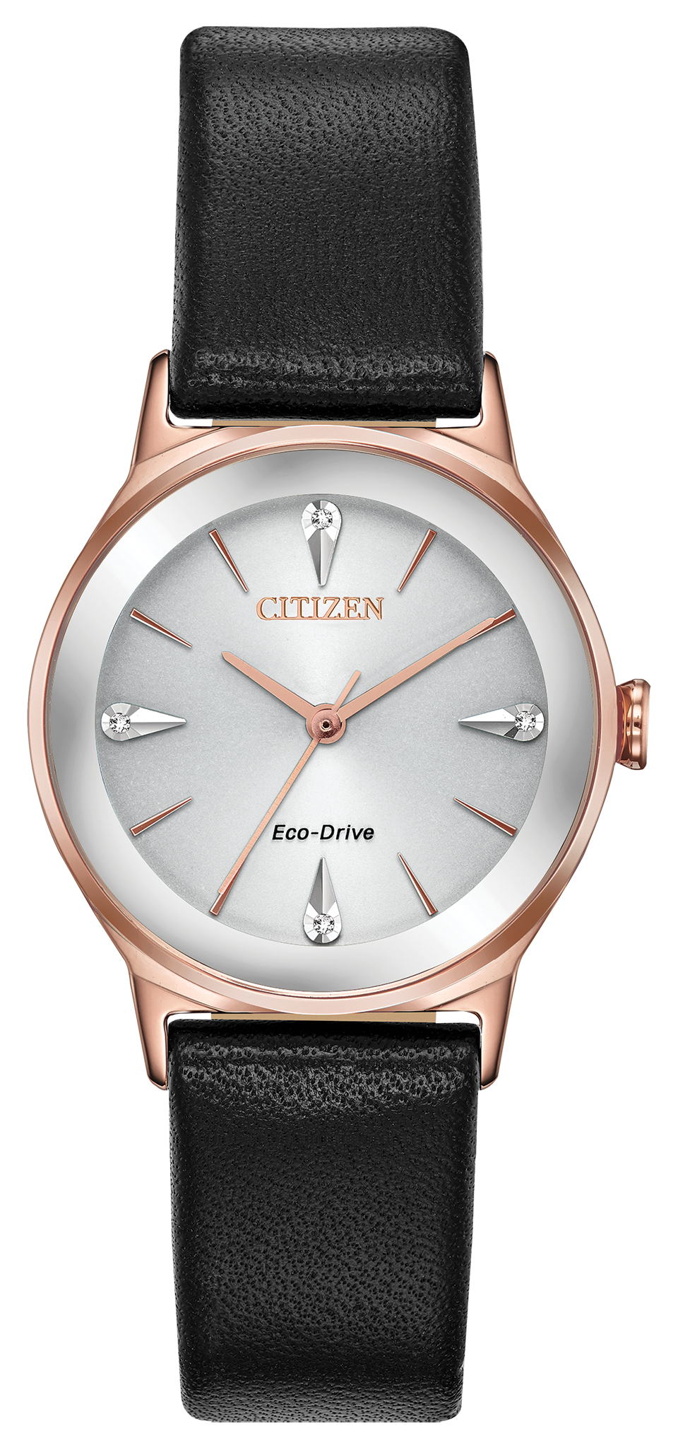 Citizen Axiom Eco-Drive Rose Gold Stainless Steel Watch | CITIZEN