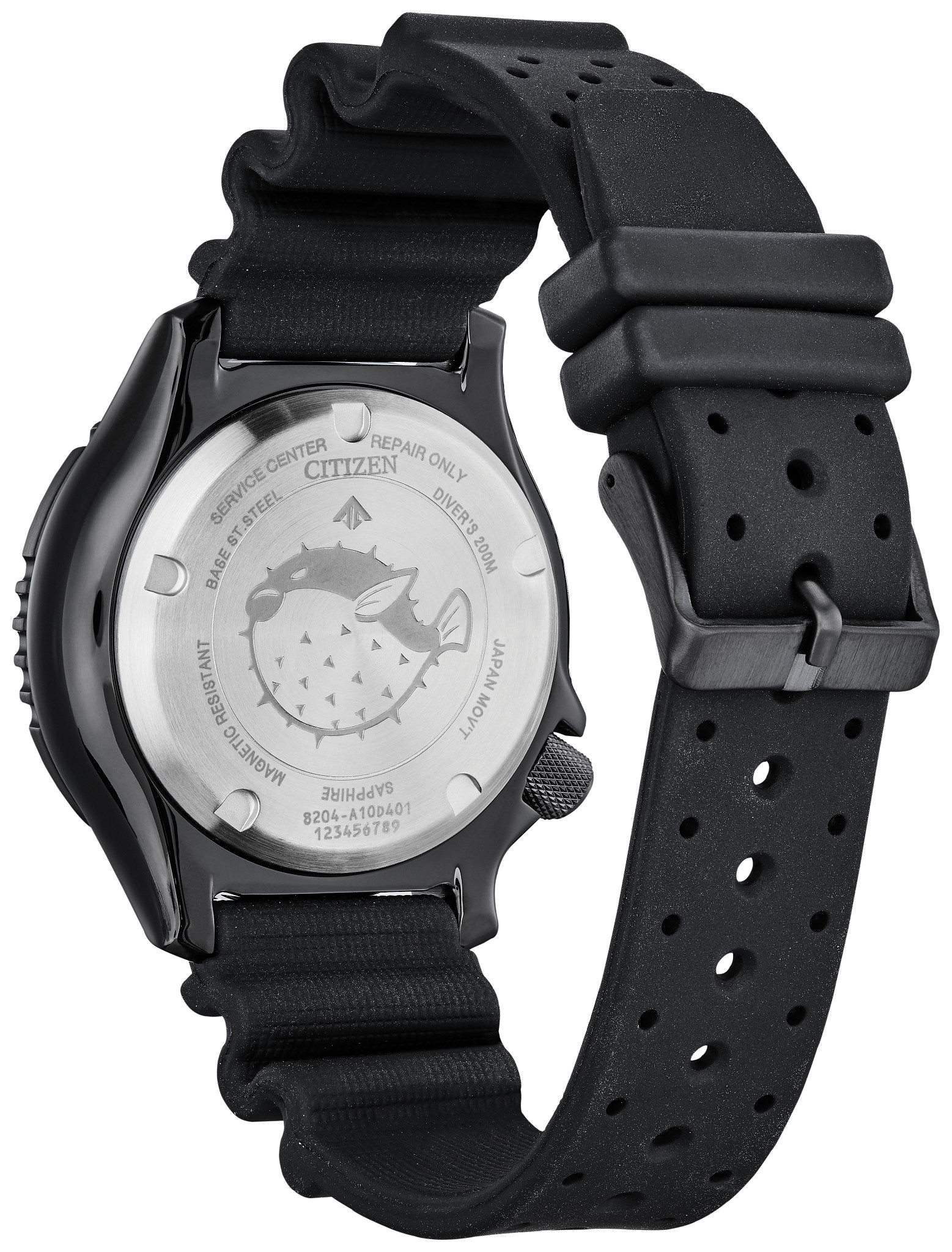 Promaster Dive Automatic Green Dial Polyurethane Strap NY0155-07X | CITIZEN