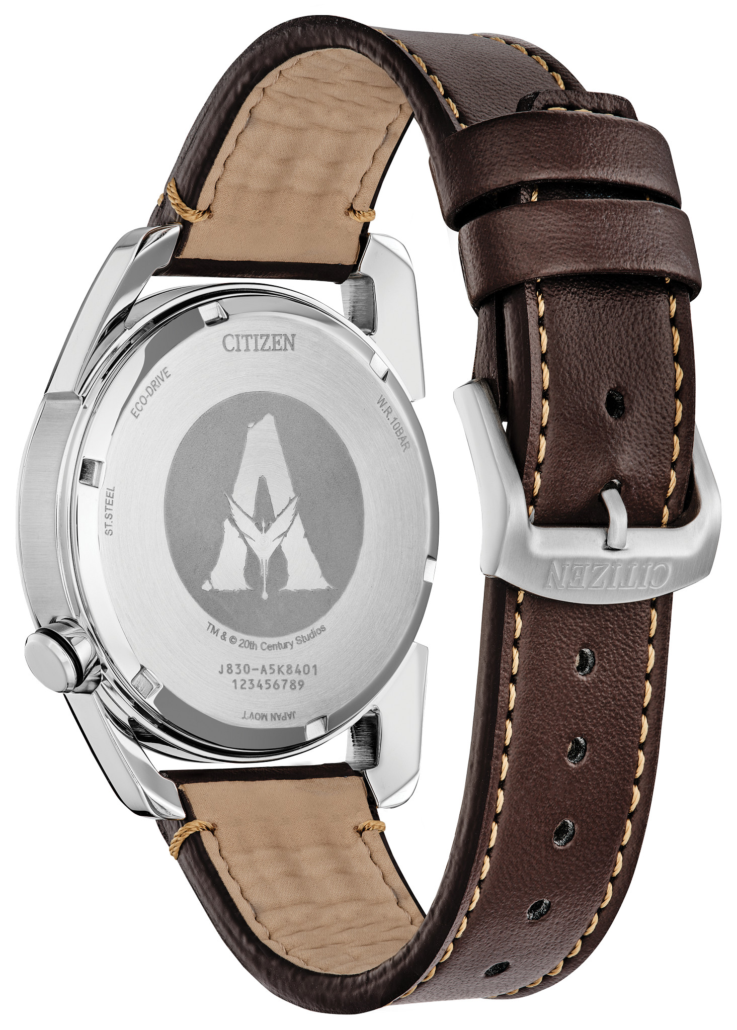 Avatar Pandora Blue Dial Leather Strap AW2060-02W | CITIZEN