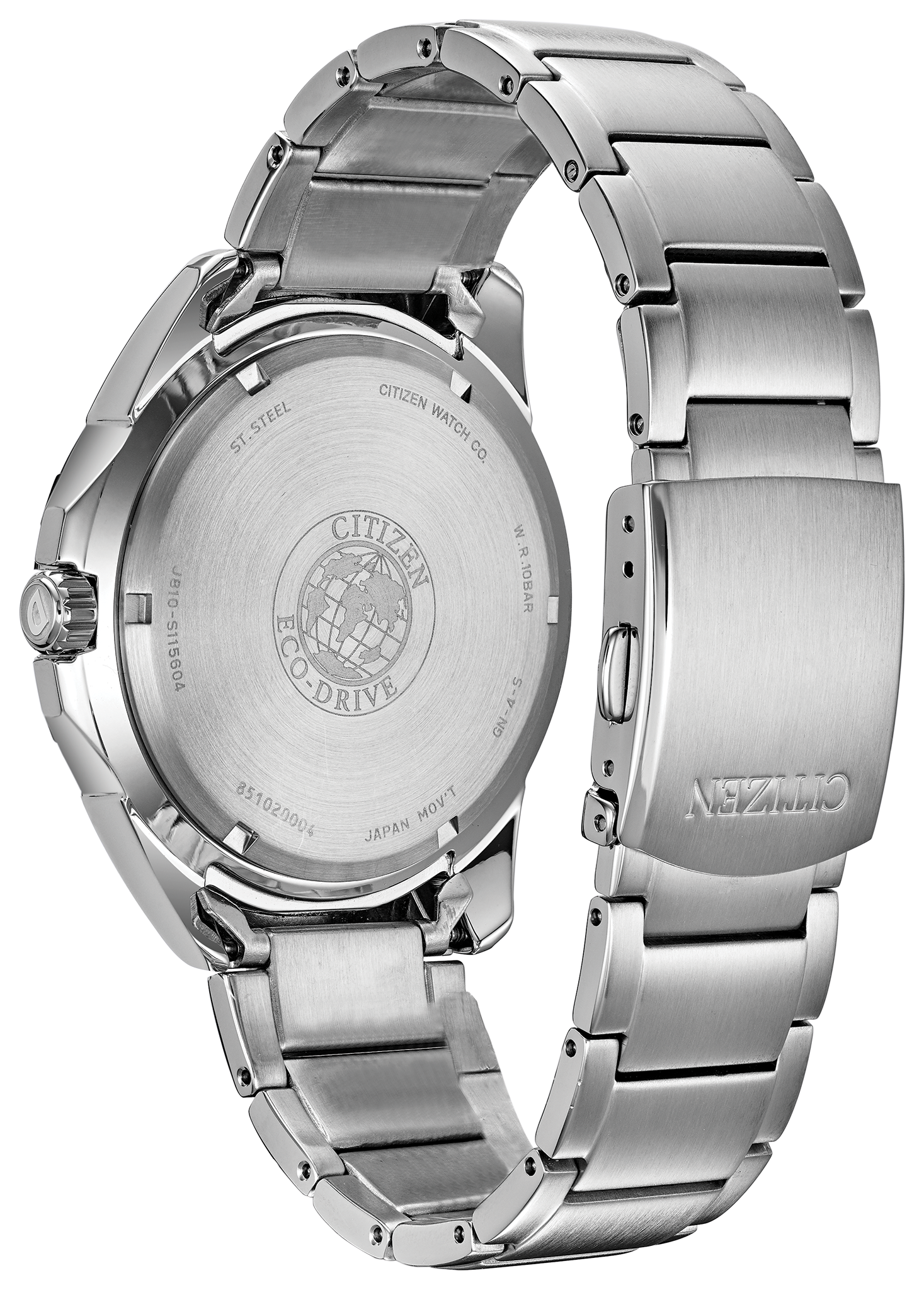 AR - Men's Eco-Drive AW1588-57E Silver Steel Watch | CITIZEN