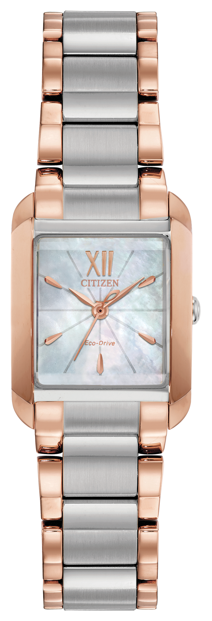 Citizen L Ladies Eco-Drive White Dial Rose Watch | CITIZEN