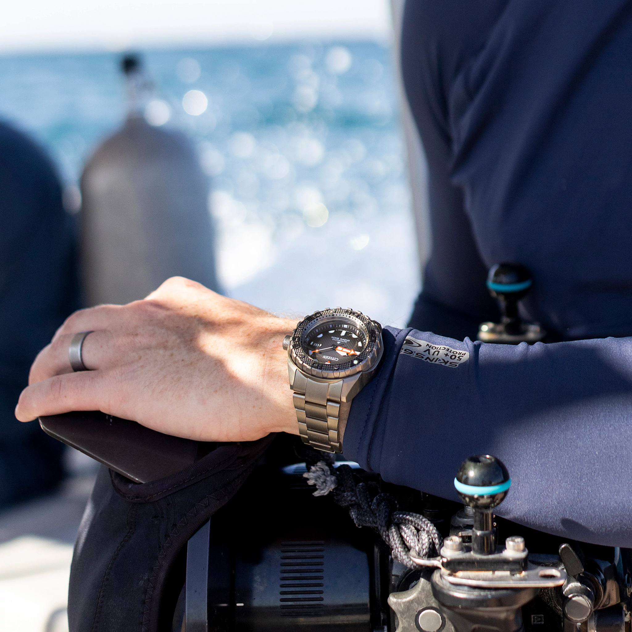 Promaster Dive Automatic Black Dial Super Titanium Bracelet NB6004-83E ...