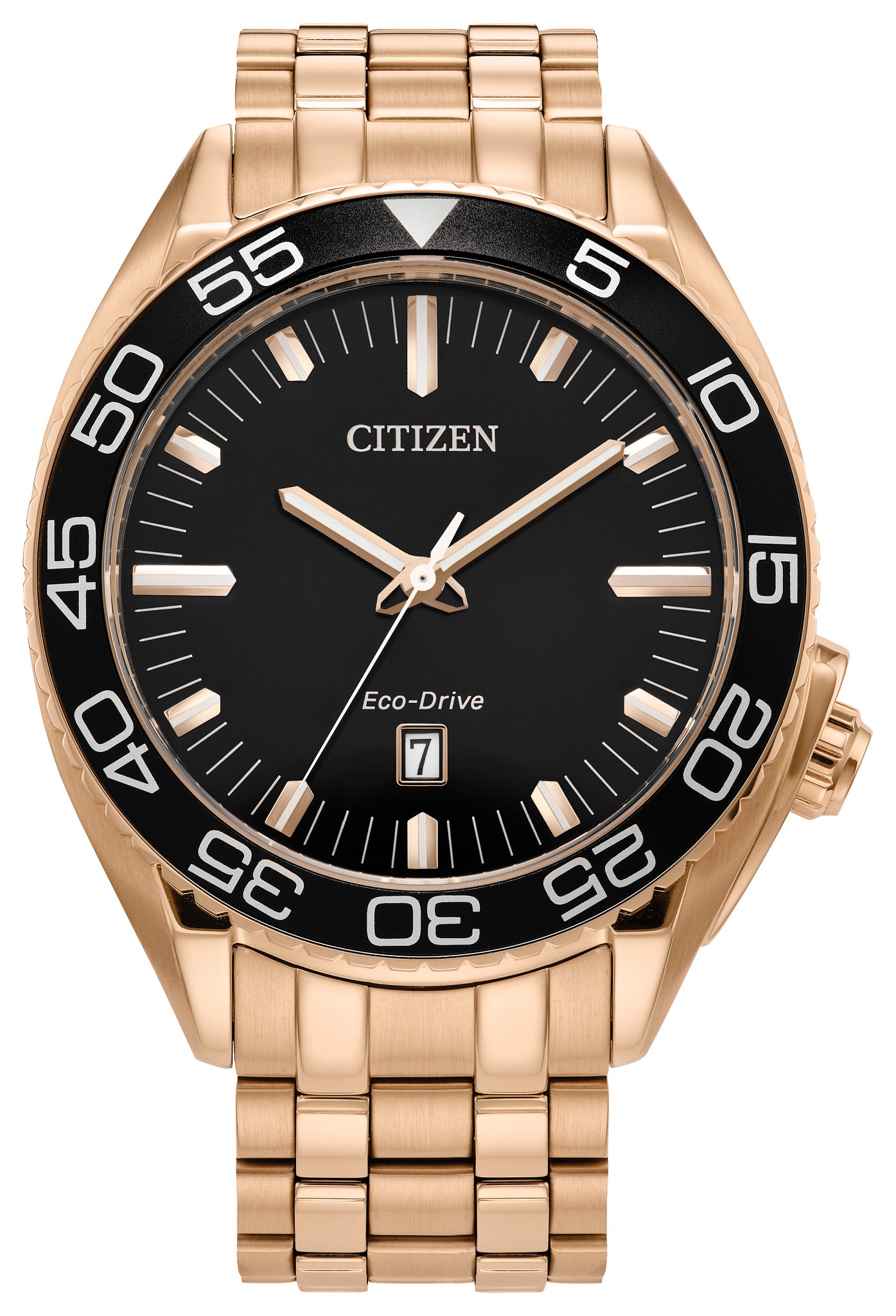 Carson Black Dial Stainless Steel Bracelet AW1773-55E | CITIZEN