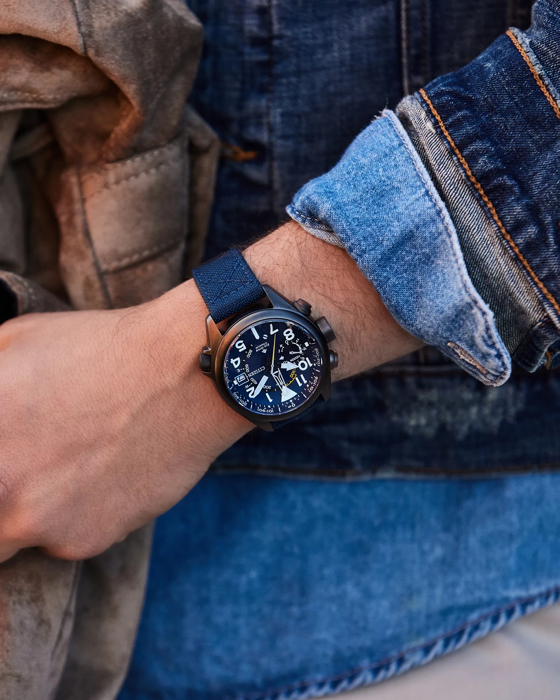 Promaster Altichron Blue Dial Nylon Strap BN4065-07L | CITIZEN