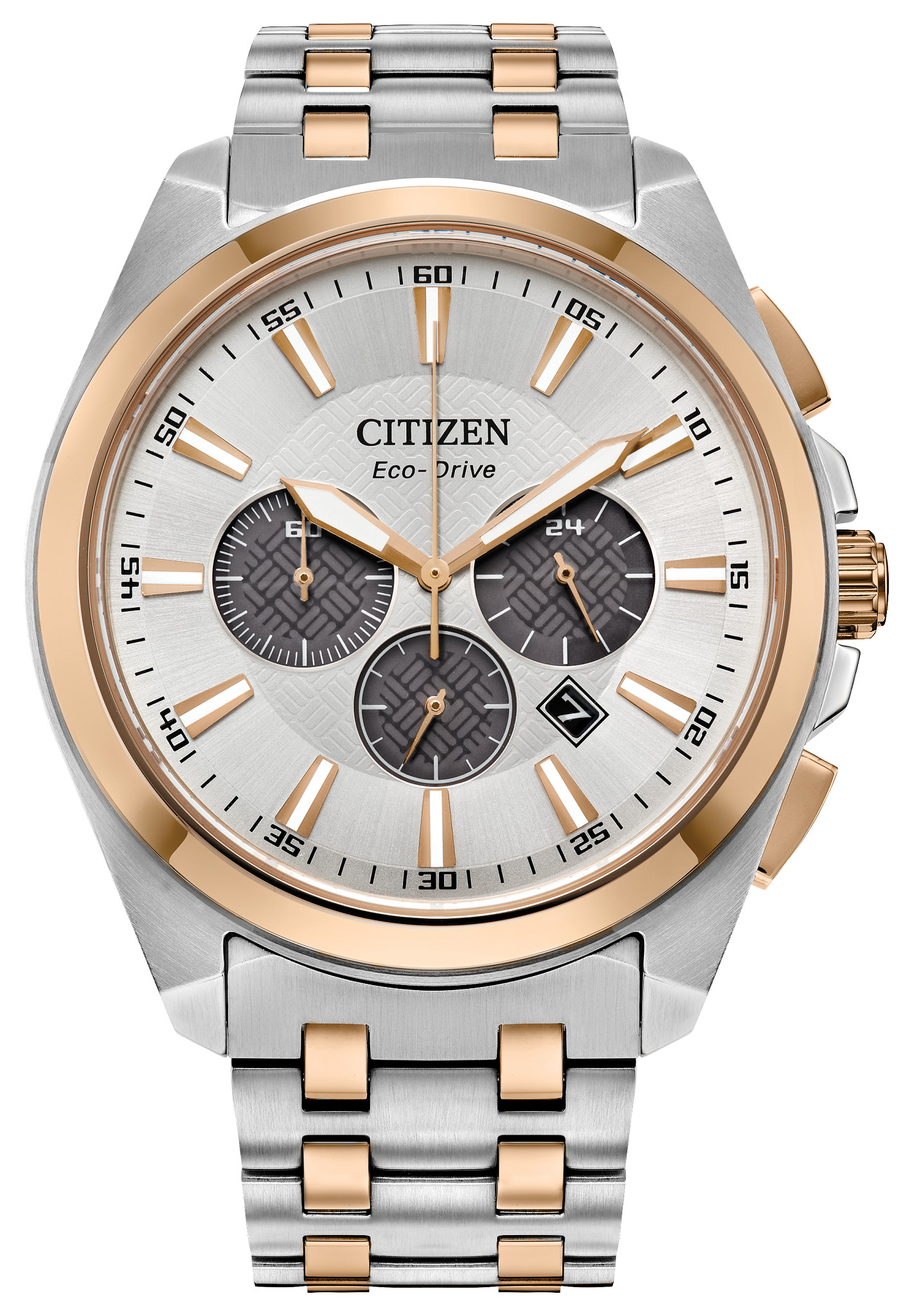 Peyten Silver-Tone Dial Stainless Steel Bracelet CA4516-59A | CITIZEN