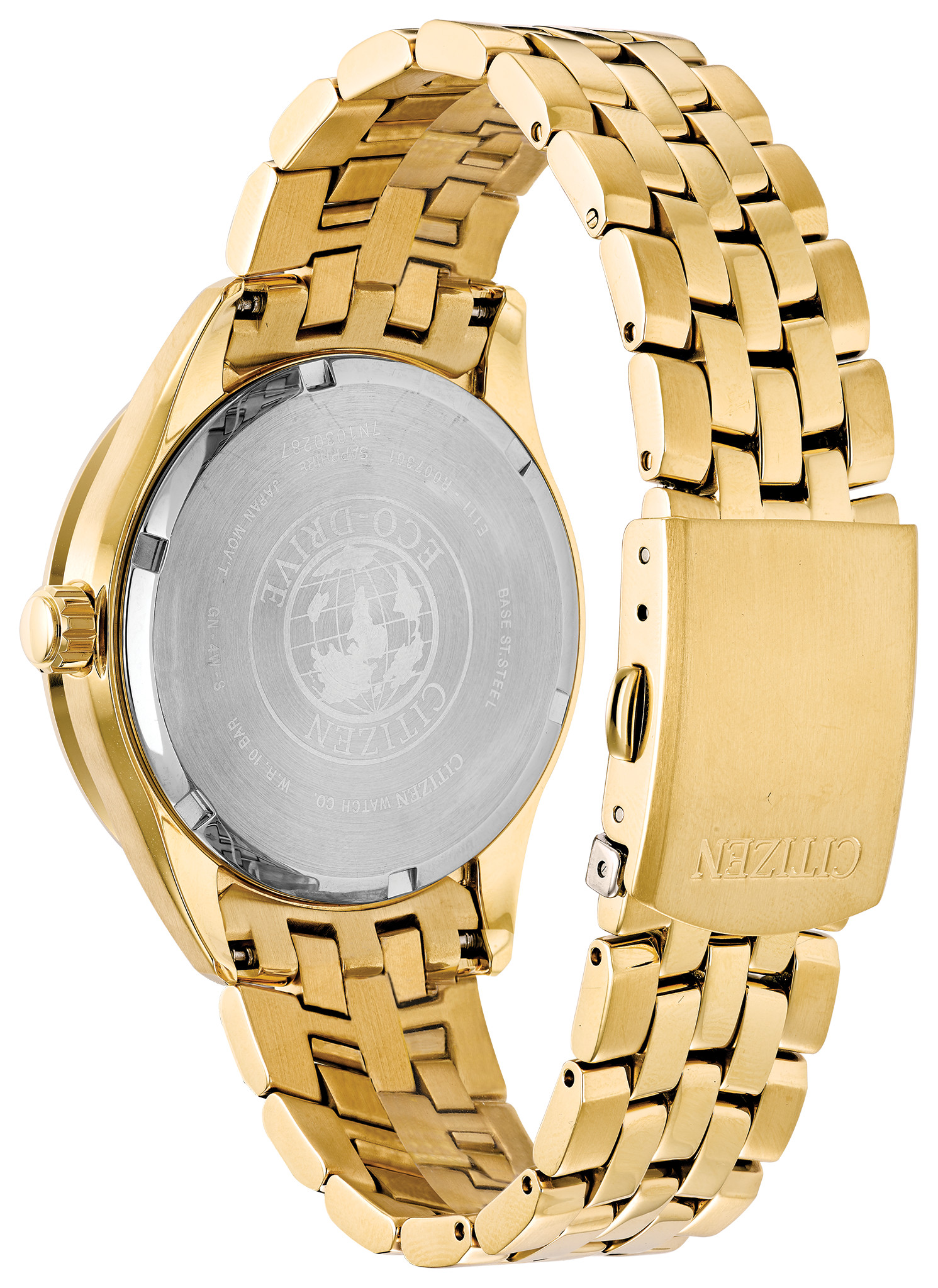 Corso - Men's Eco-Drive BM7252-51G Steel Black Dial Watch | CITIZEN