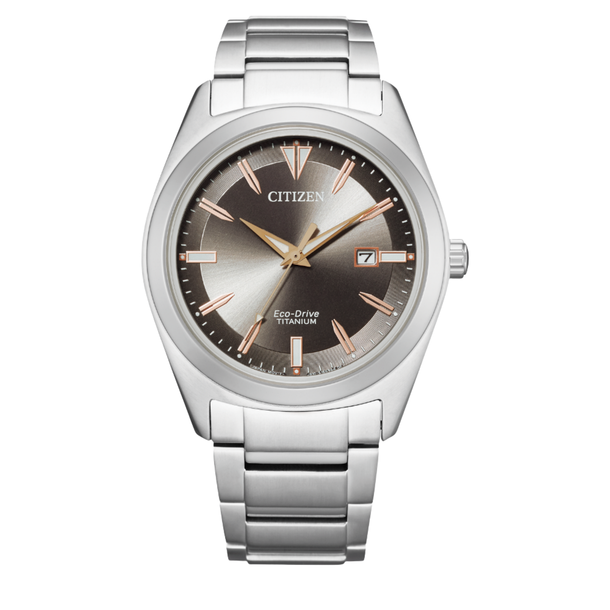 Super Titanium Brown Dial Super Titanium Bracelet AW1640-83H | CITIZEN
