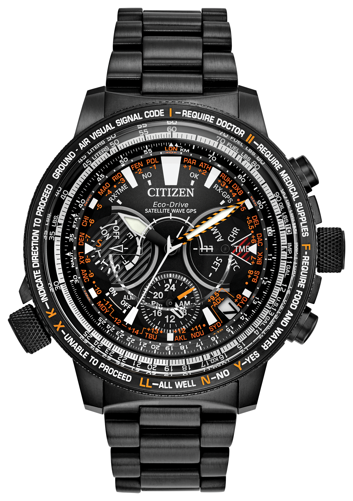 Citizen Satellite Wave GPS Eco-Drive Limited Edition Black Watch | CITIZEN