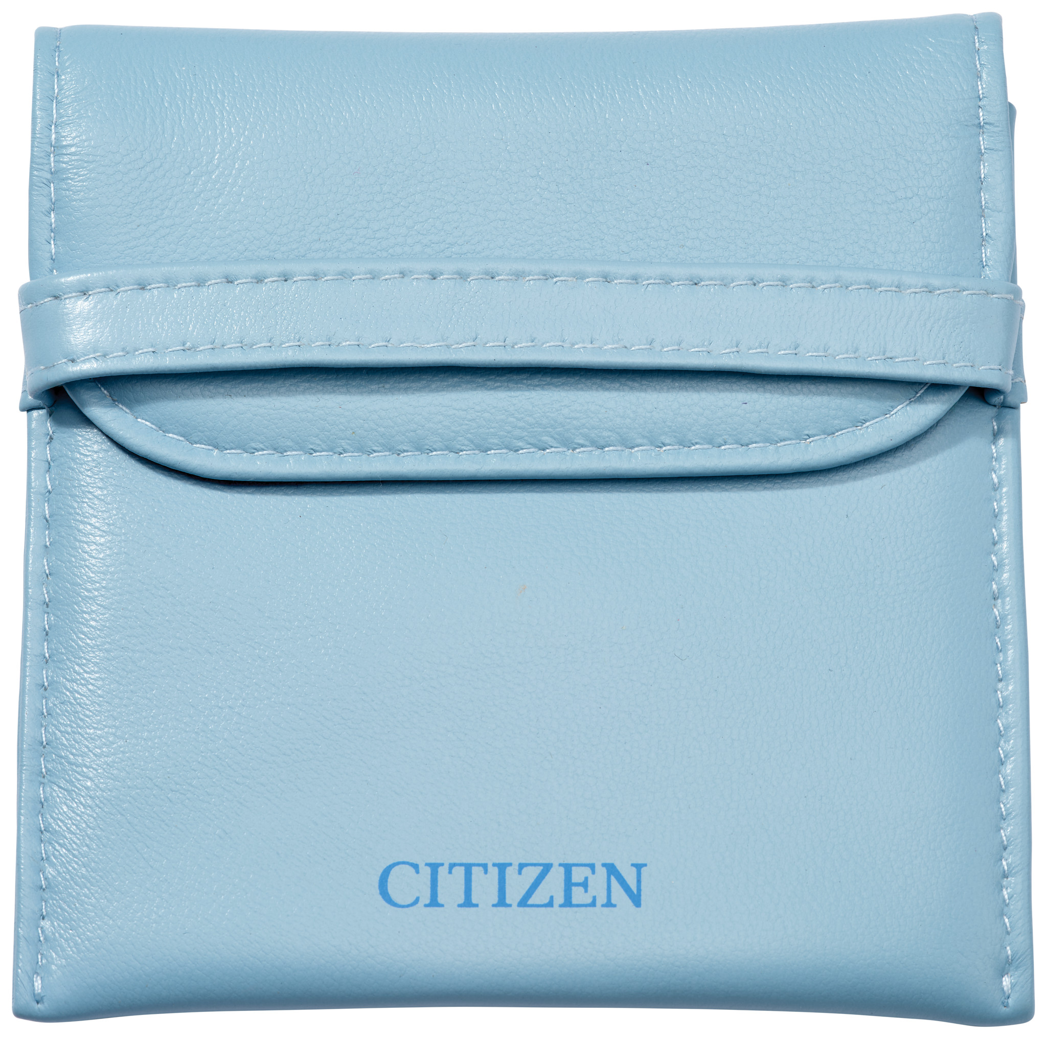 Citizen Blue Leather Watch Pouch | CITIZEN