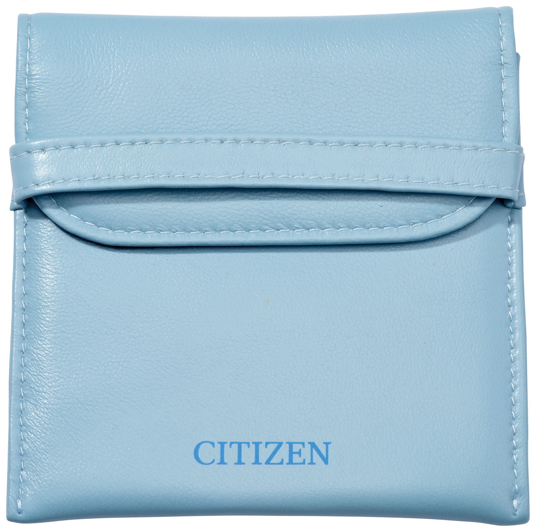 Citizen Blue Leather Watch Pouch | CITIZEN