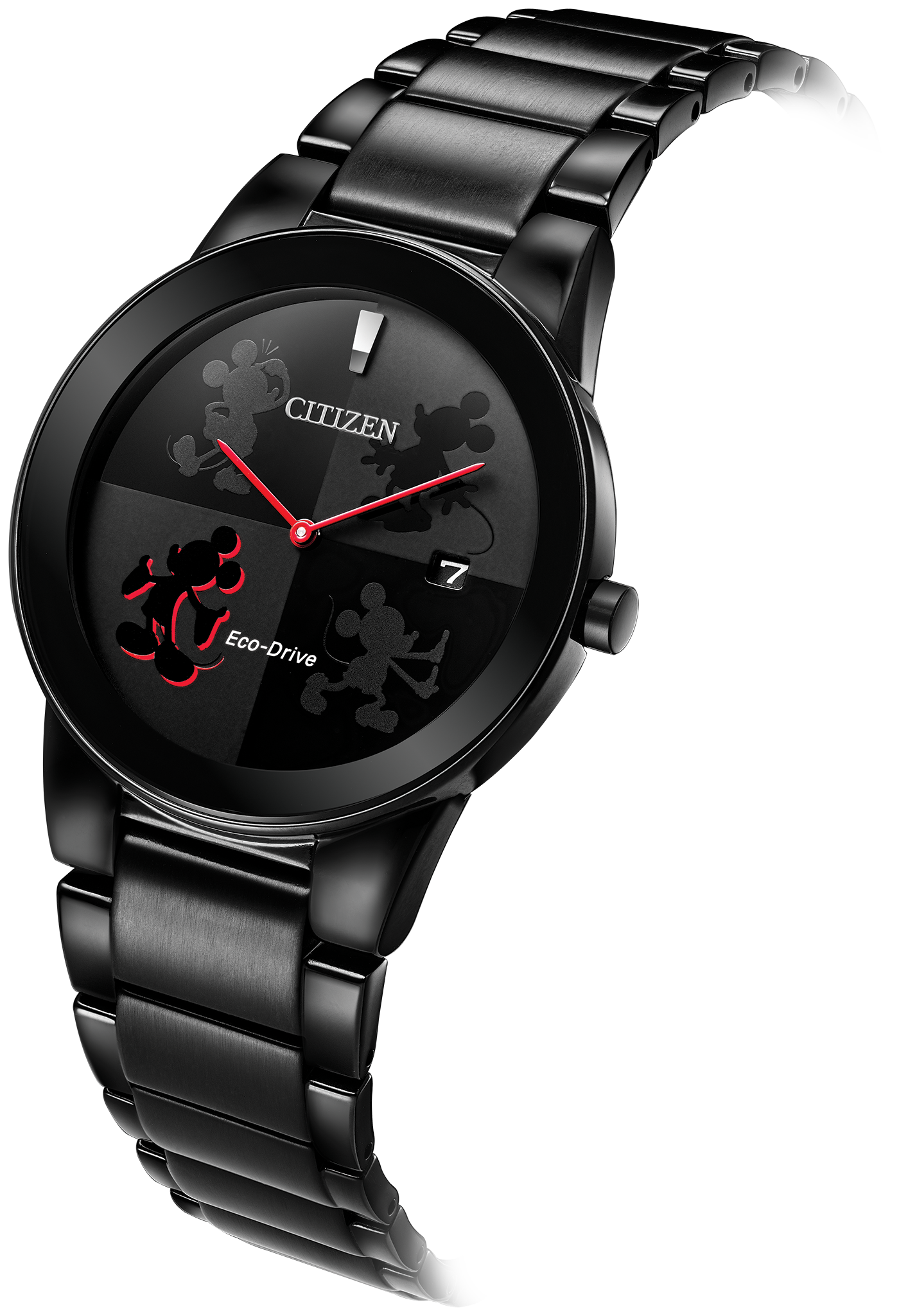 Citizen Mickey Mouse Men's Eco-Drive Black Watch | CITIZEN