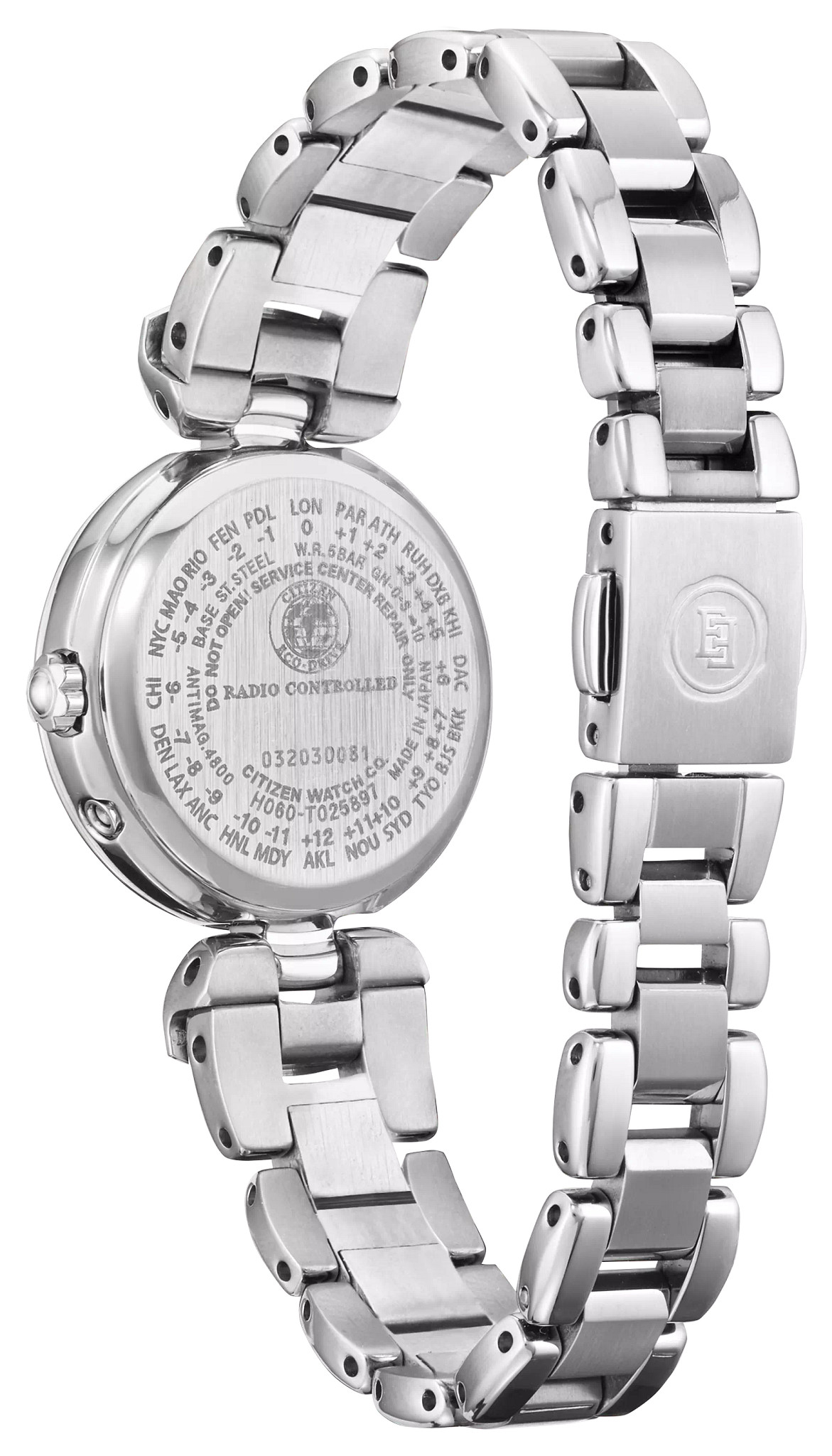 Citizen Exceed White Dial Super Titanium Bracelet ES9420-58A | CITIZEN