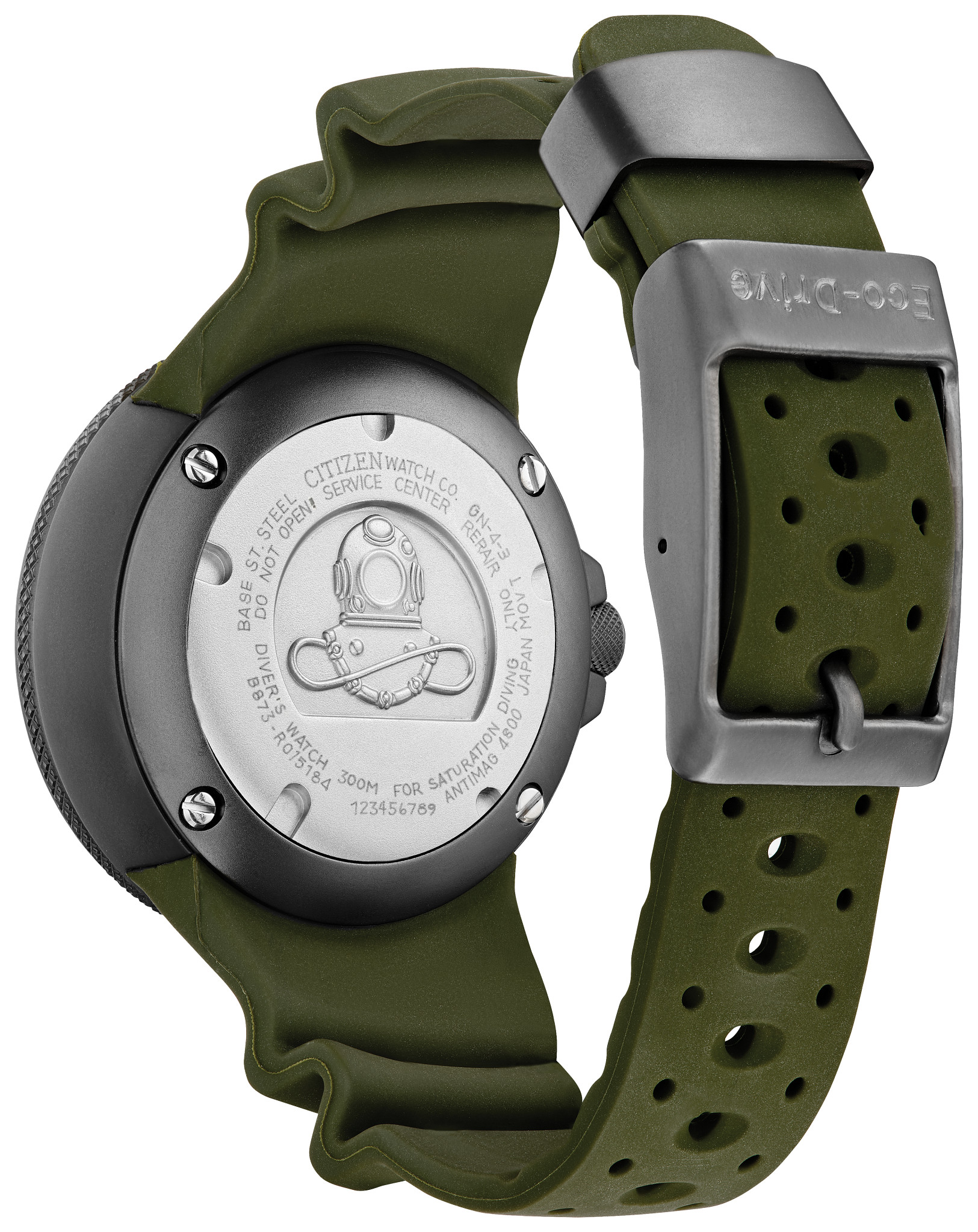 Promaster Dive "Ecozilla" Green Dial Polyurethane Strap BJ8057-09X ...