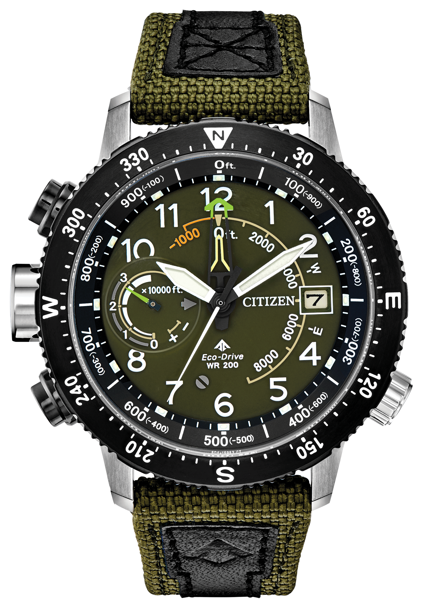 Citizen Promaster Altichron Eco-Drive Stainless Steel Watch | CITIZEN