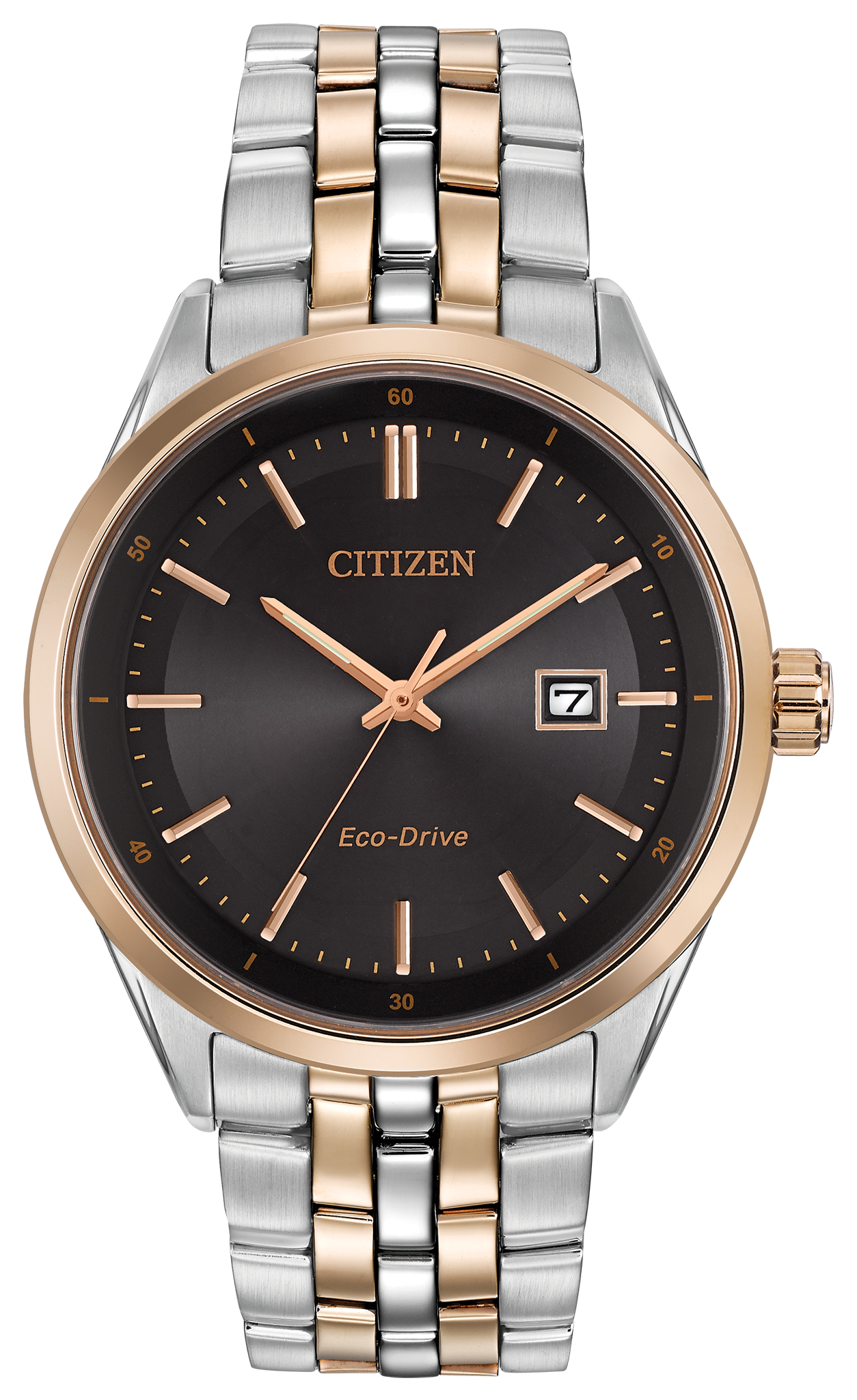 Corso - Men's Eco-Drive BM7256-50E Rose Gold Crystal Watch | CITIZEN