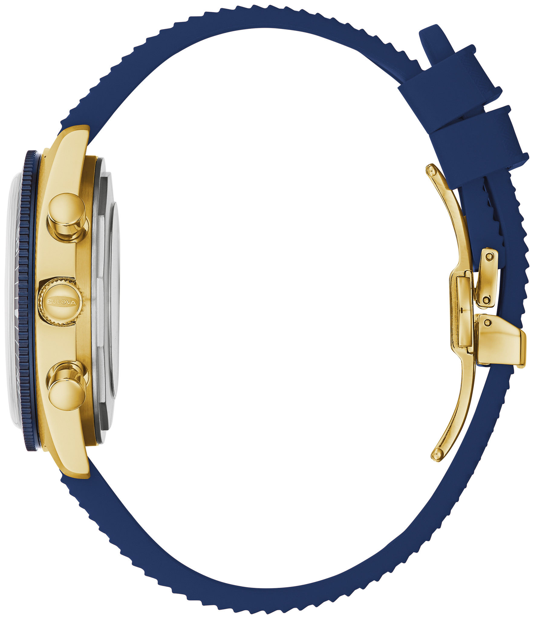 Dial Silicone Strap Chronograph A 98A256 | Bulova