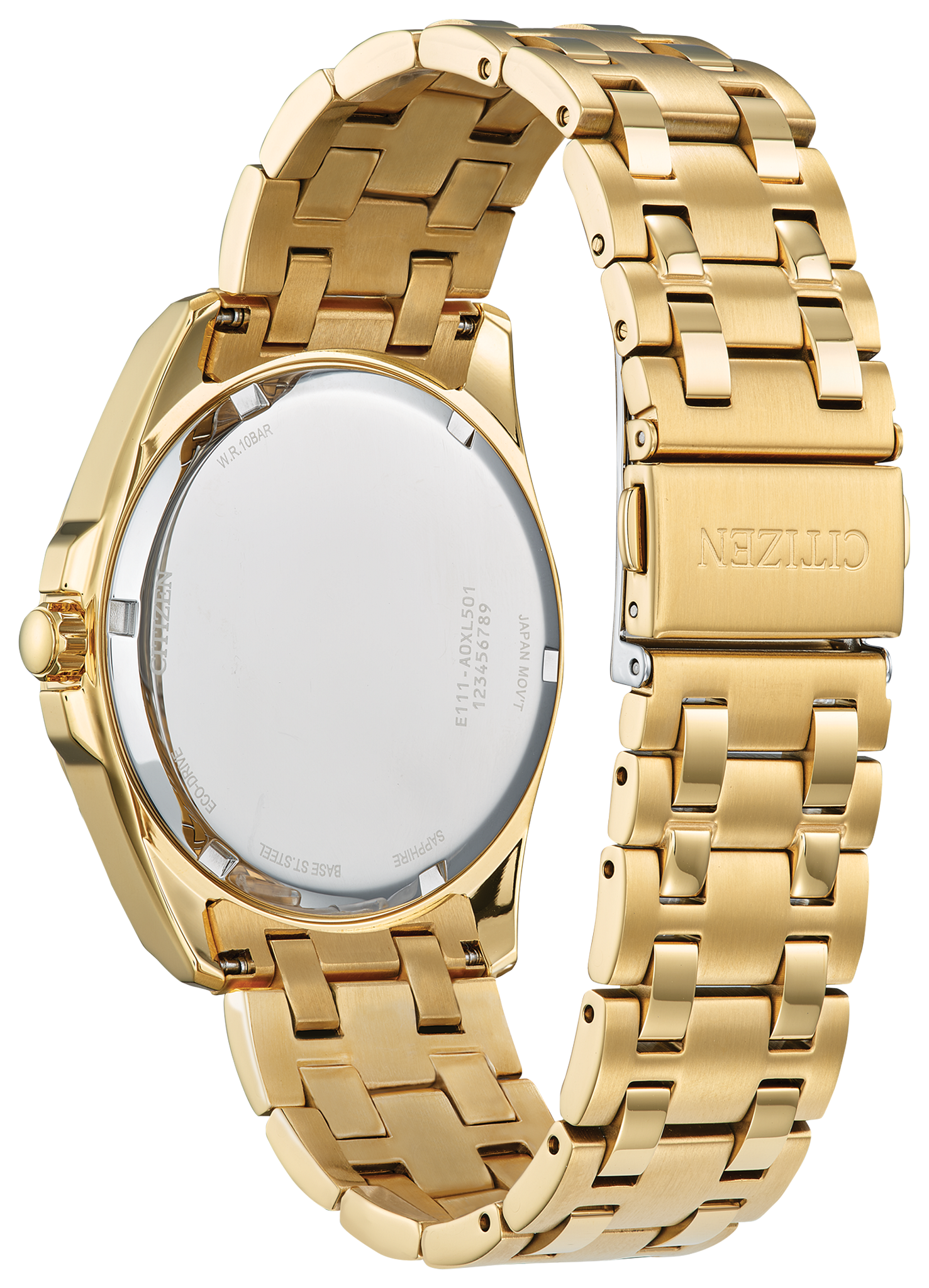 Peyten Champagne Dial Stainless Steel Bracelet BM7532-54P | CITIZEN