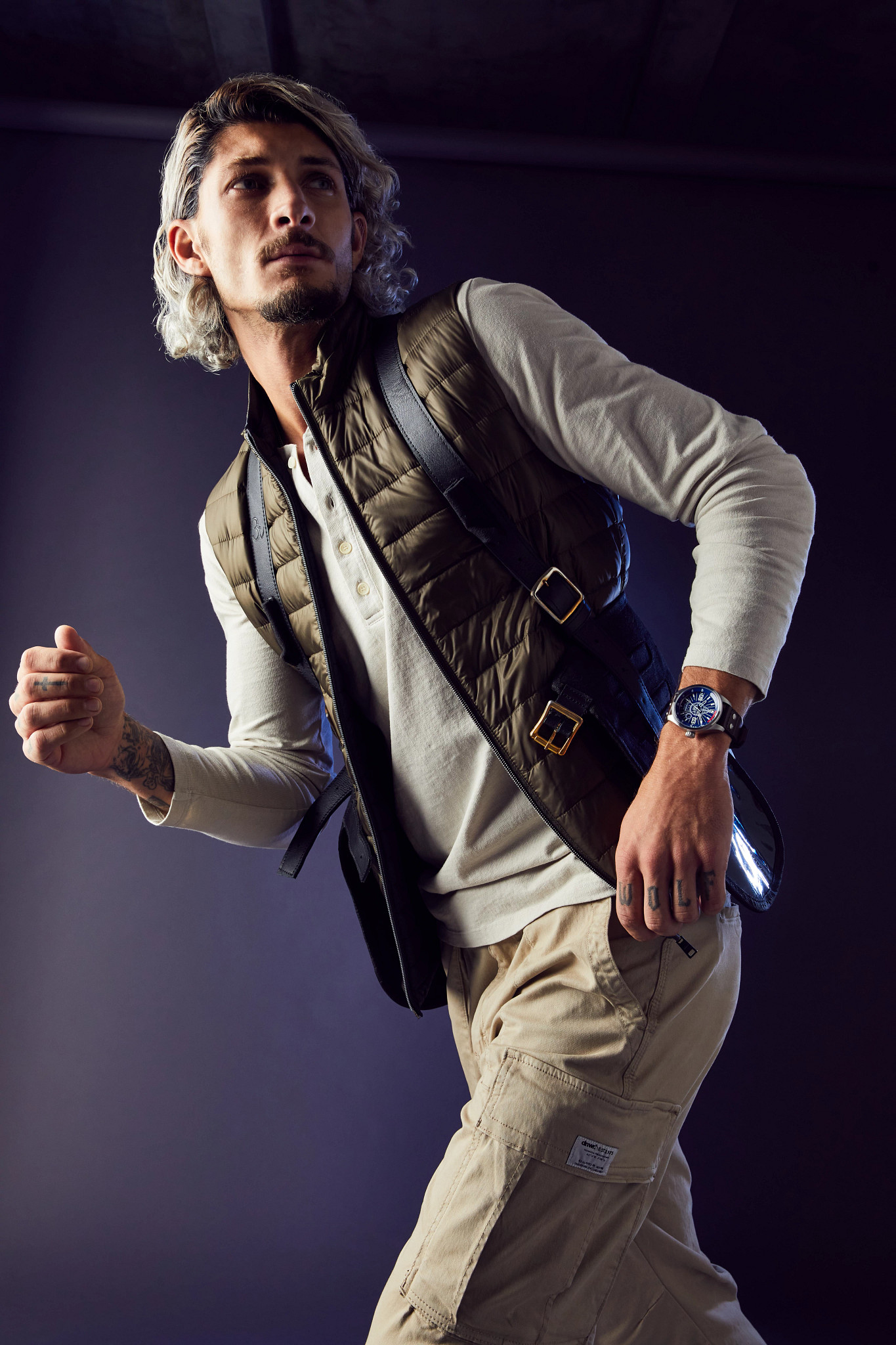 Han Solo Blue Dial Leather Strap AW5009-03W | CITIZEN