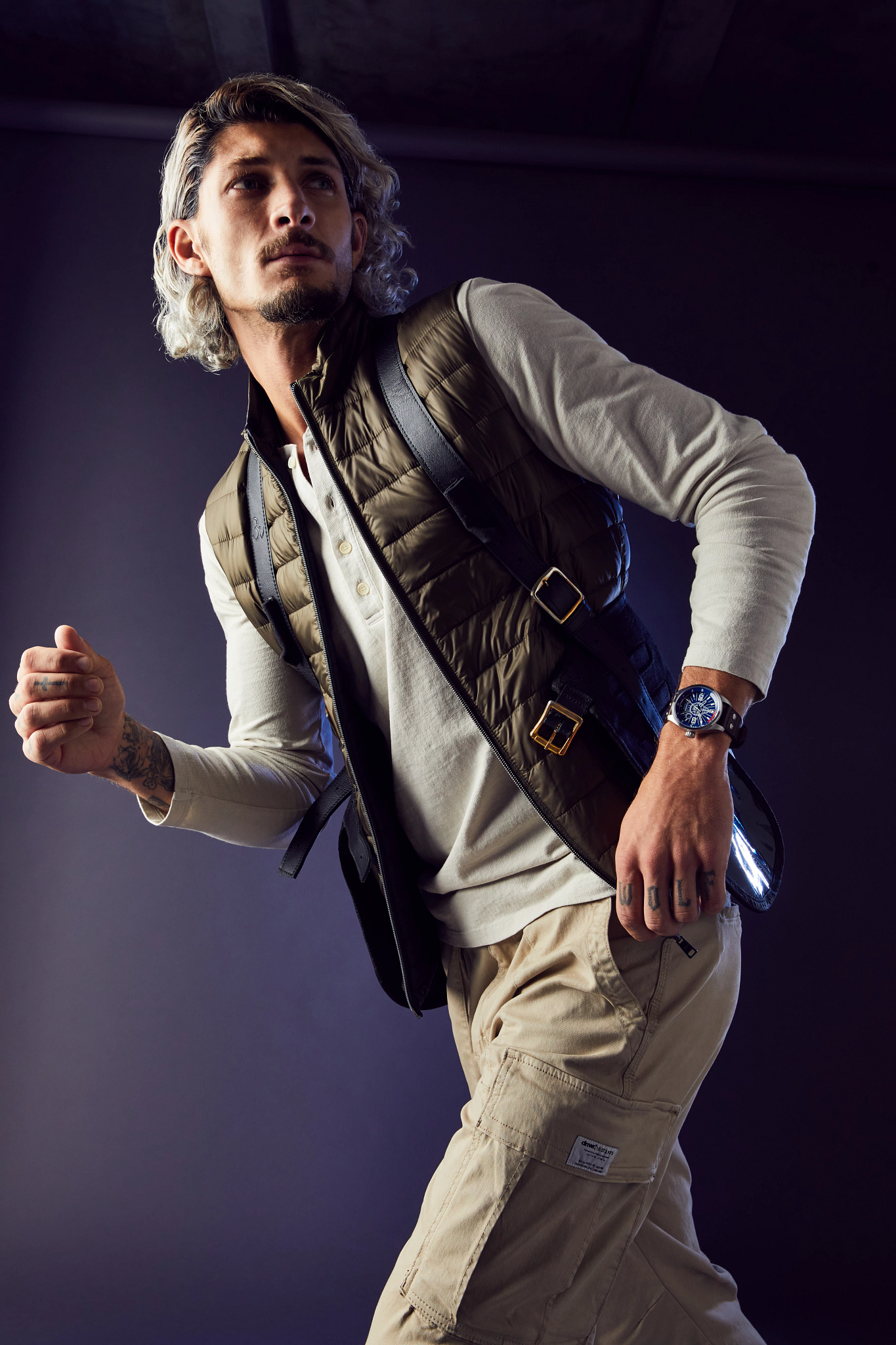 Han Solo Blue Dial Leather Strap AW5009-03W | CITIZEN