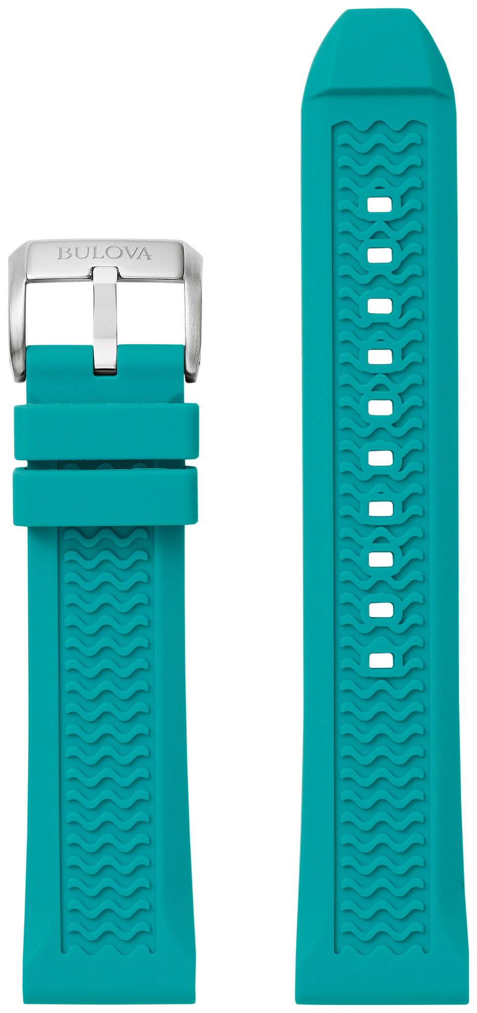 Dial Teal Silicone Strap 9S22004ST | Bulova