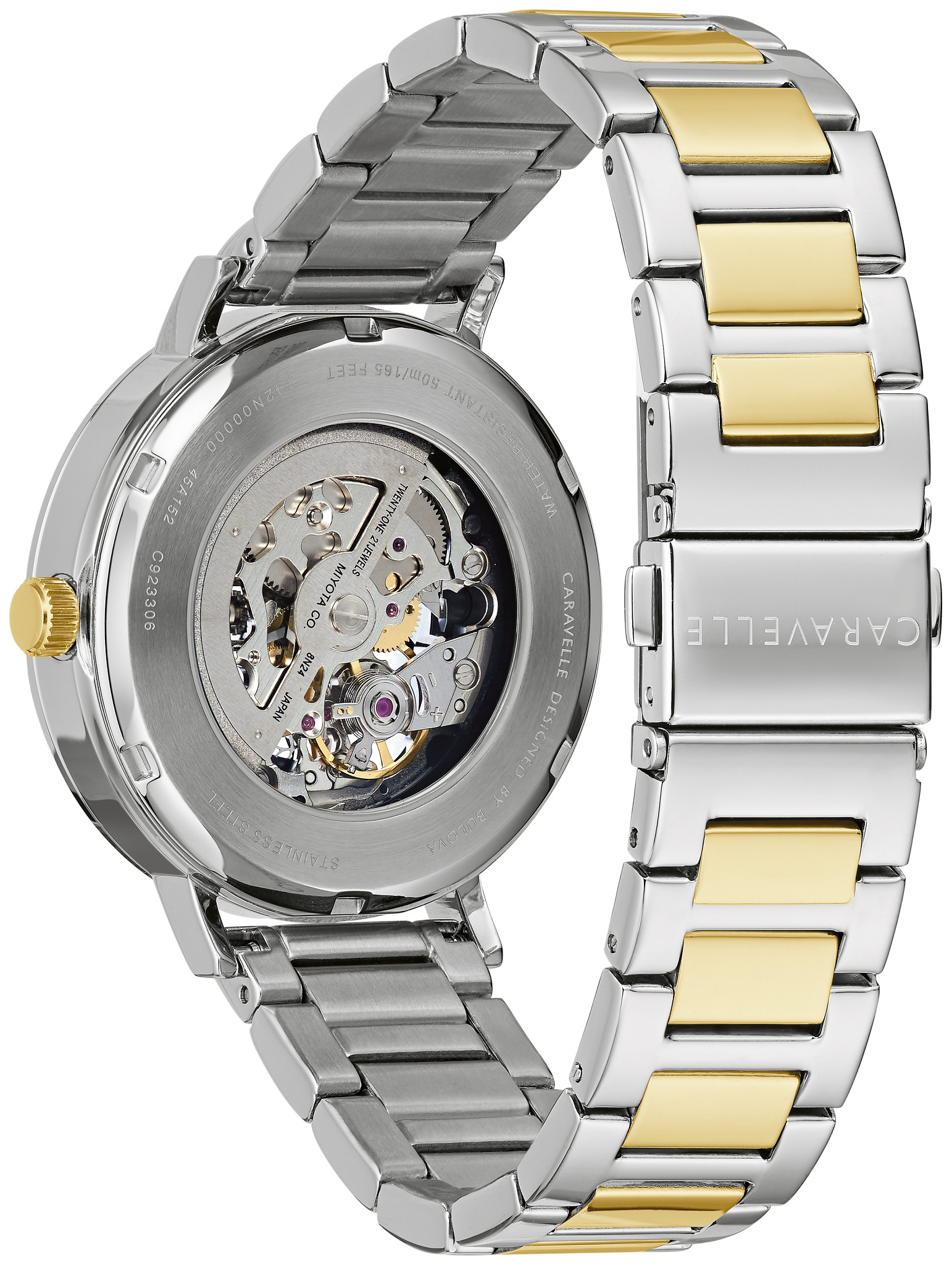 Black Dial Stainless Steel Bracelet Classic 45A152 | Bulova