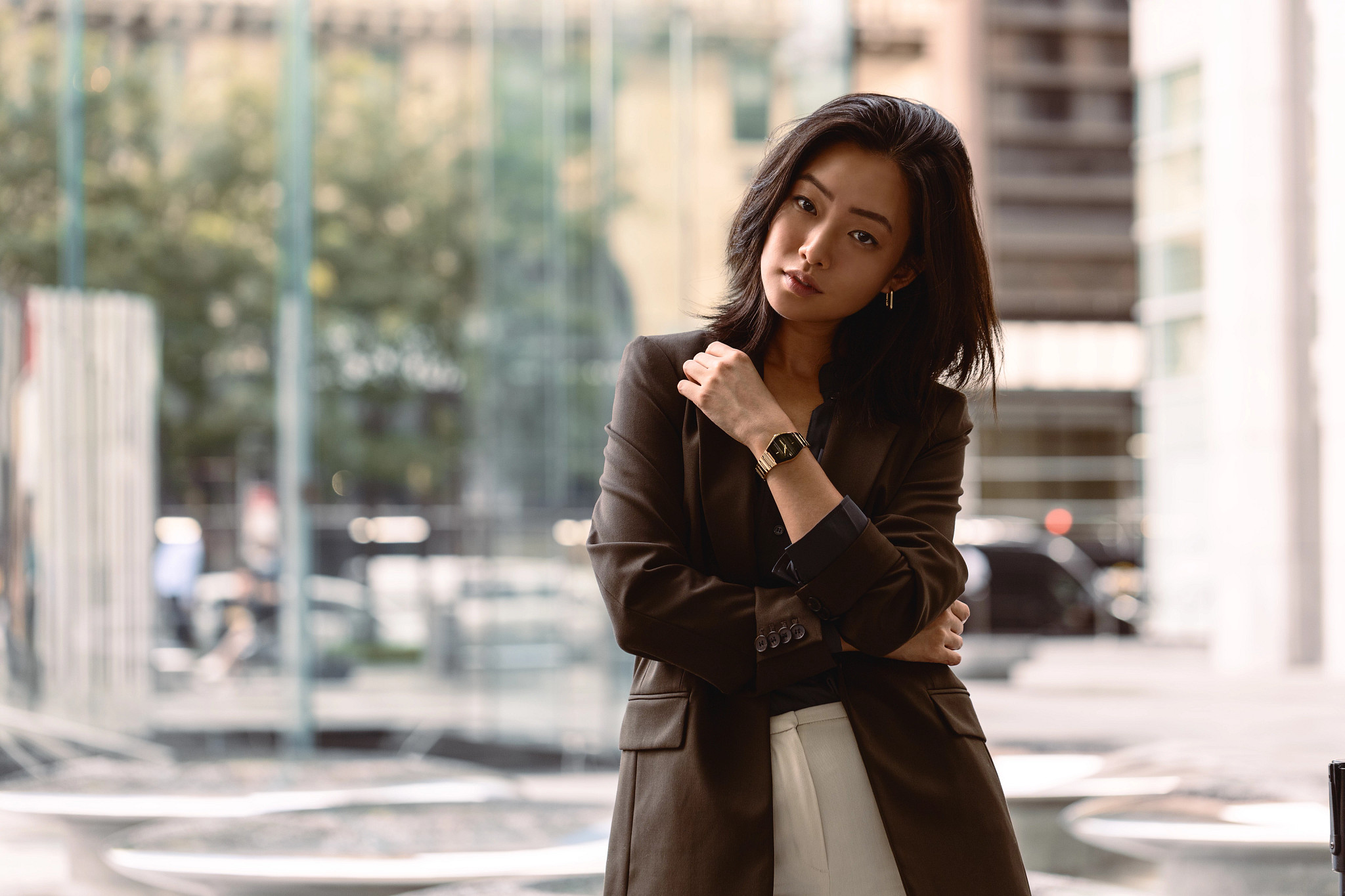 Black Dial Stainless Steel Bracelet Gemini 97L164 | Bulova