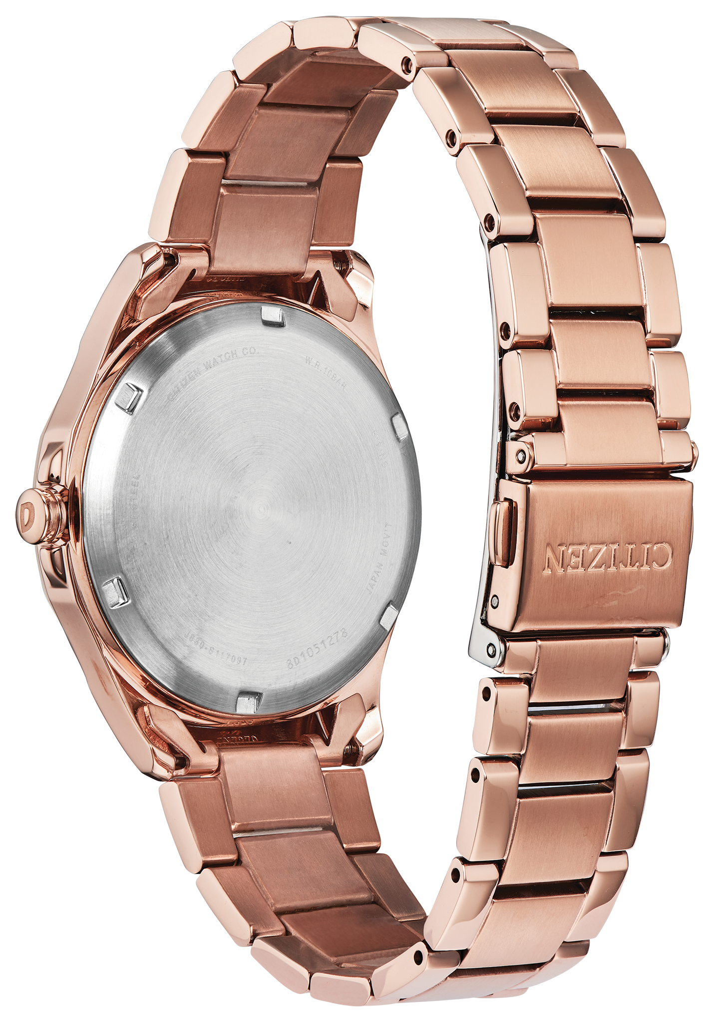 Citizen AR Eco-Drive Pink Gold Stainless Steel Watch | CITIZEN
