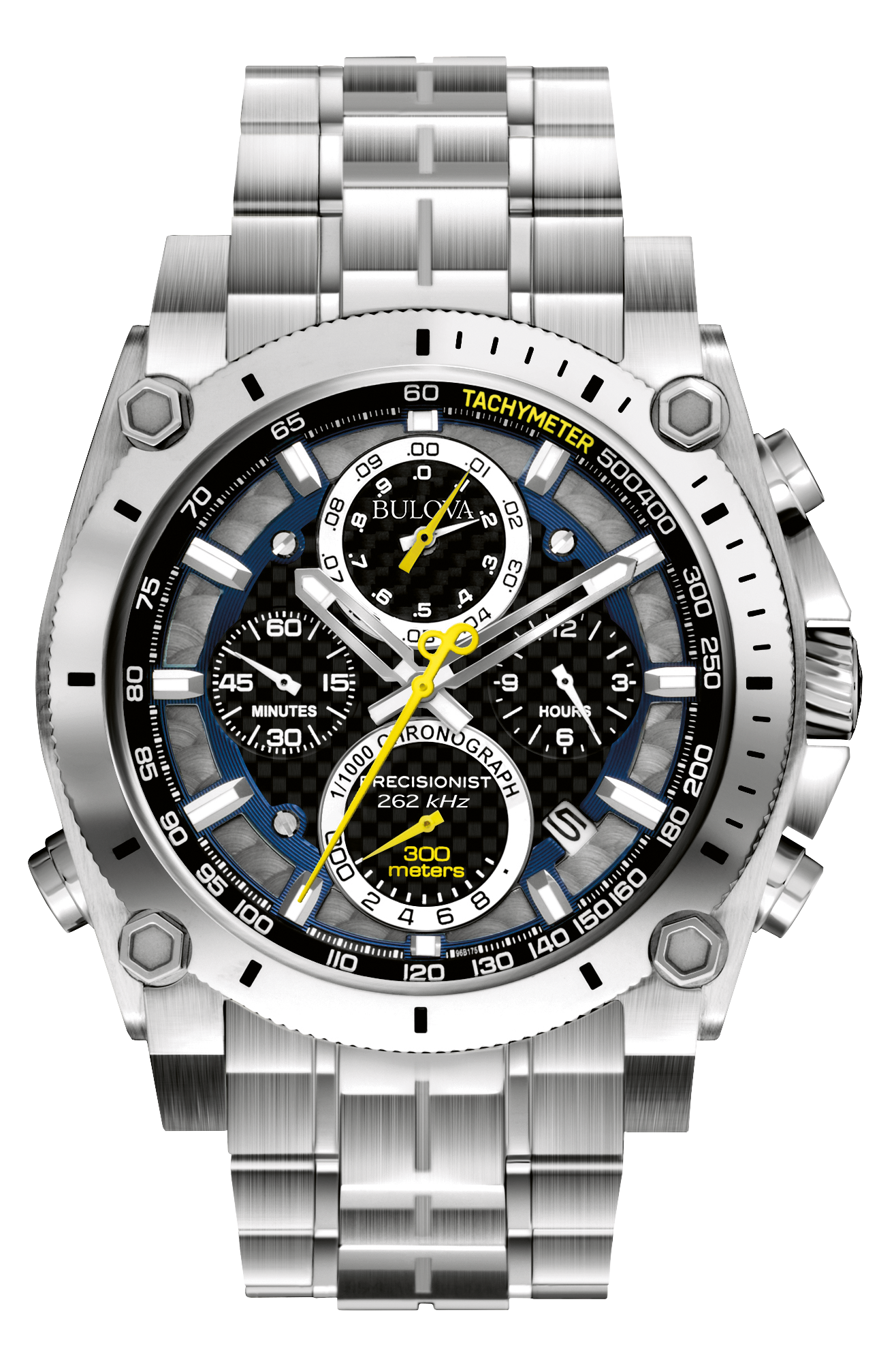 Men's Precisionist Watches Refined Stainless Steel Watches | Bulova