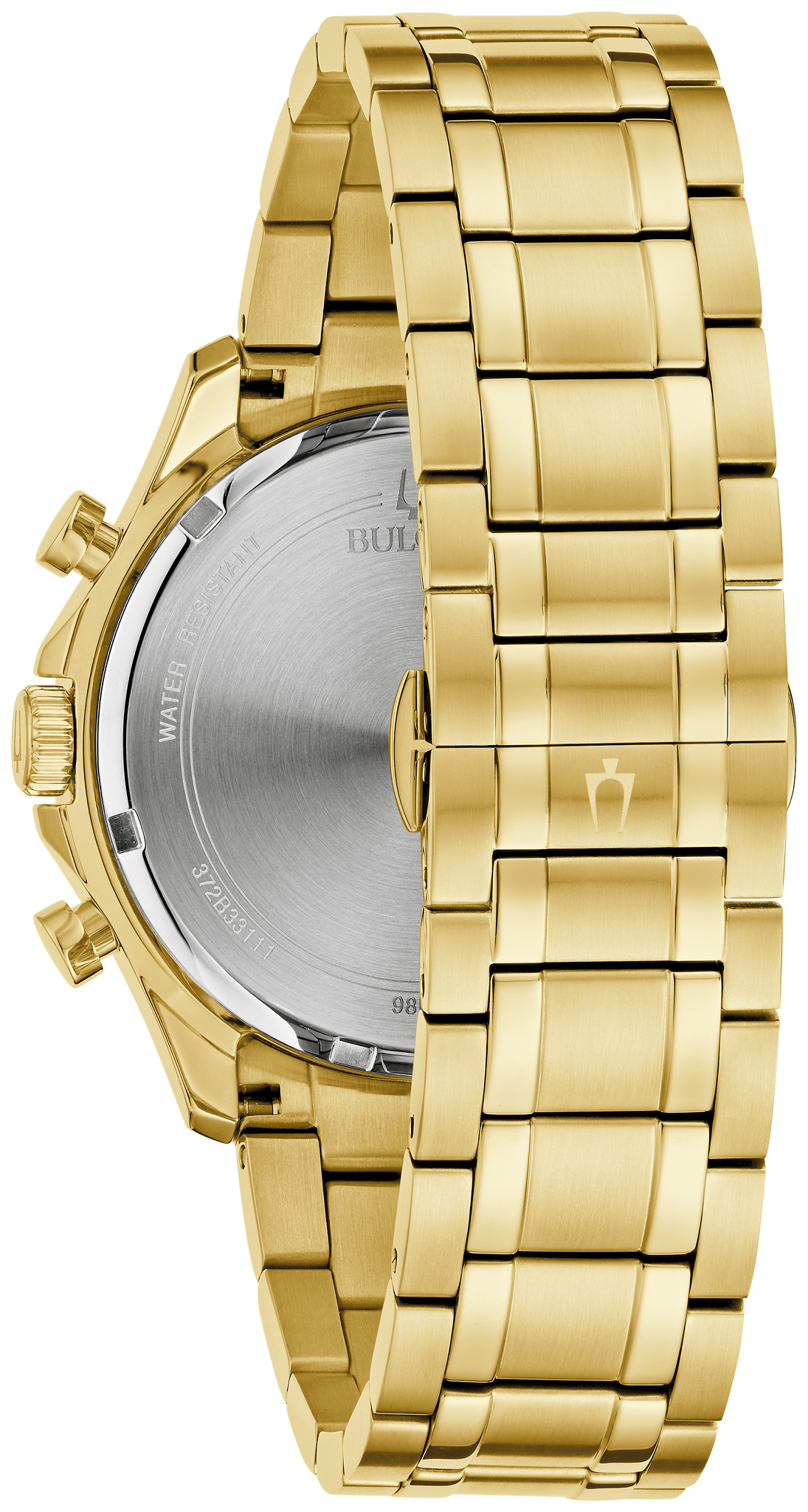 Silver-Tone Dial Stainless Steel Bracelet Classic 98E113 | Bulova