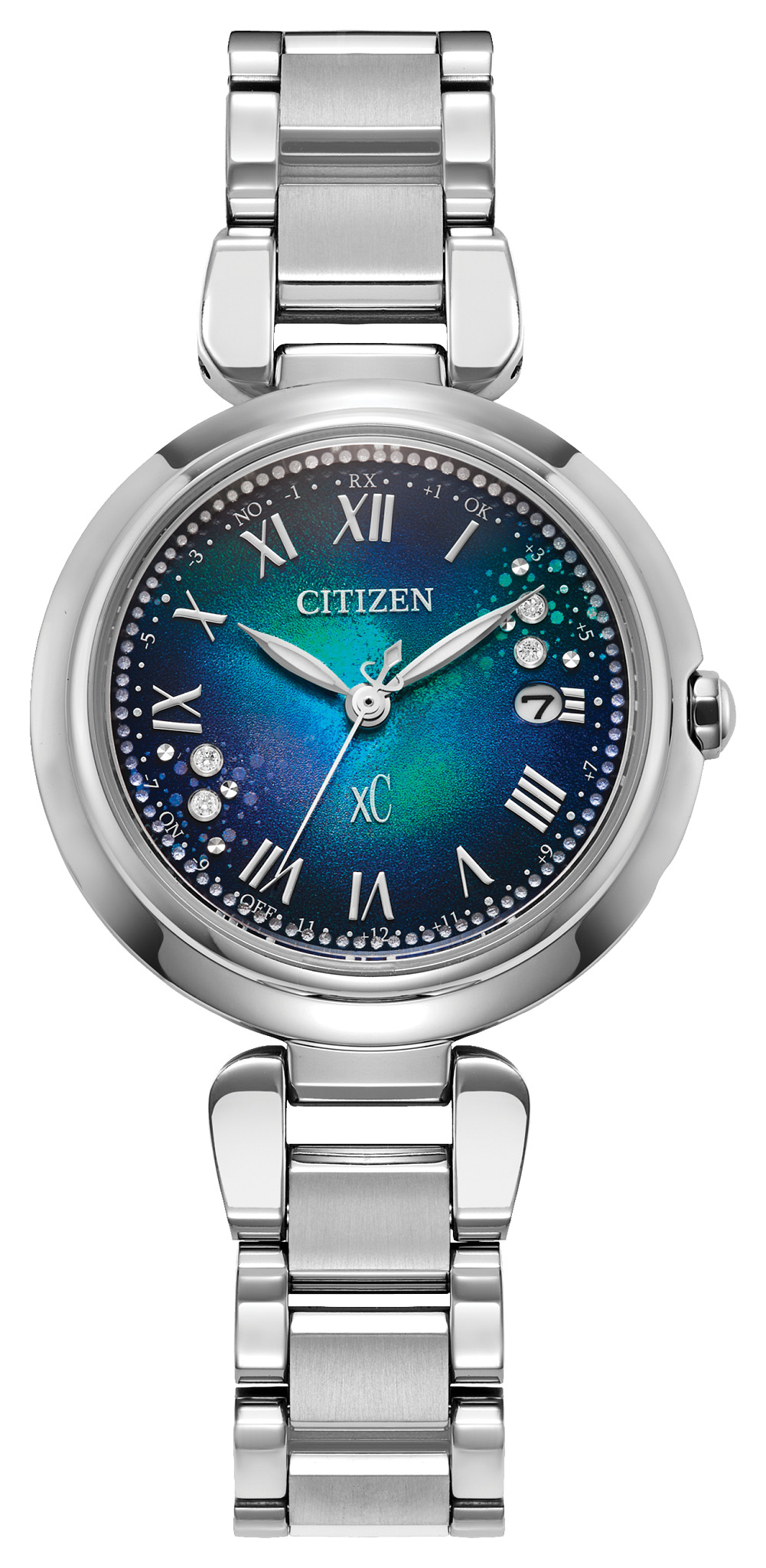 xC Blue Dial Super Titanium Bracelet ES9460-61L | CITIZEN